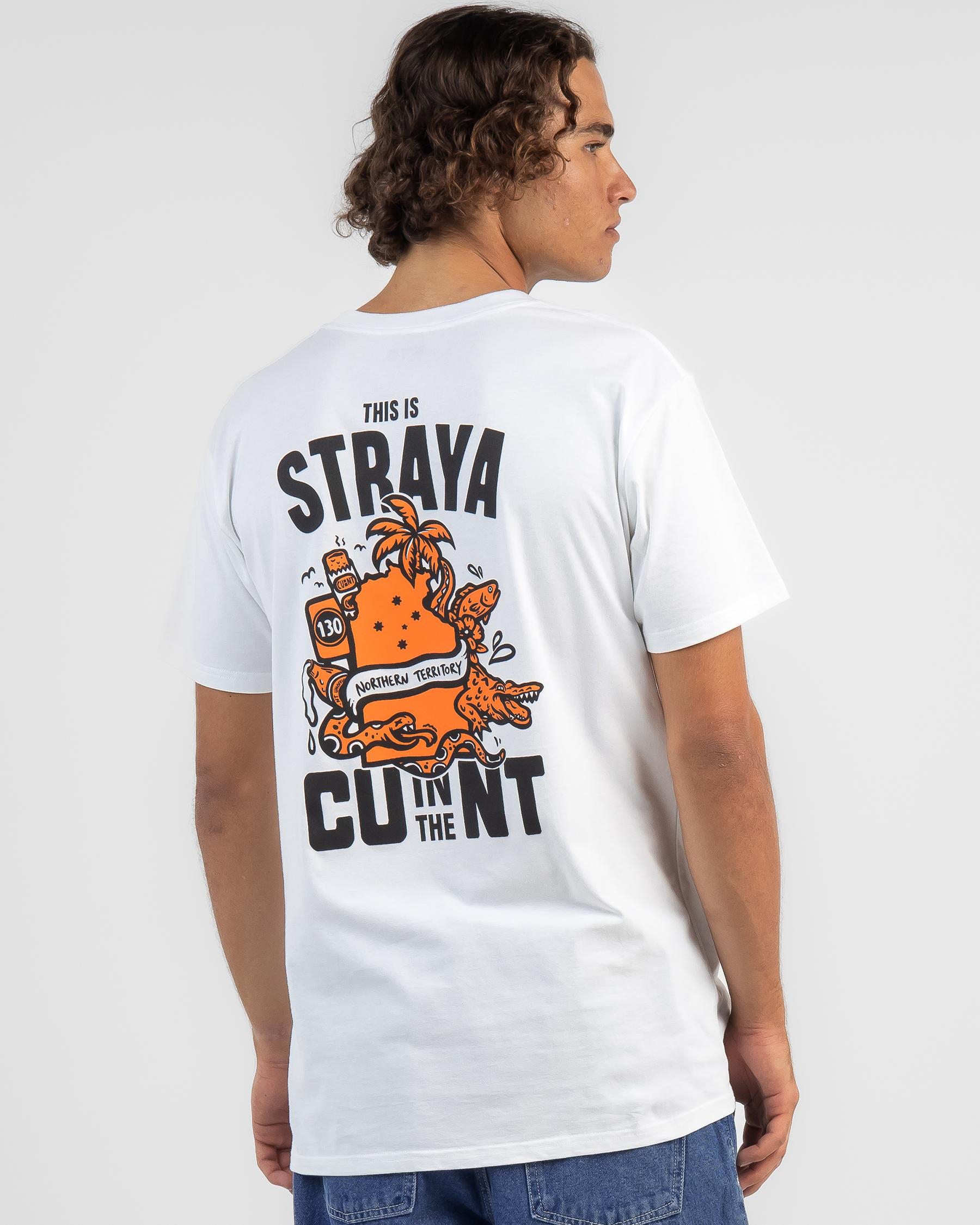 Shop CU in the NT Straya' 2023 T-Shirt In White - Fast Shipping & Easy Returns - City Beach ...