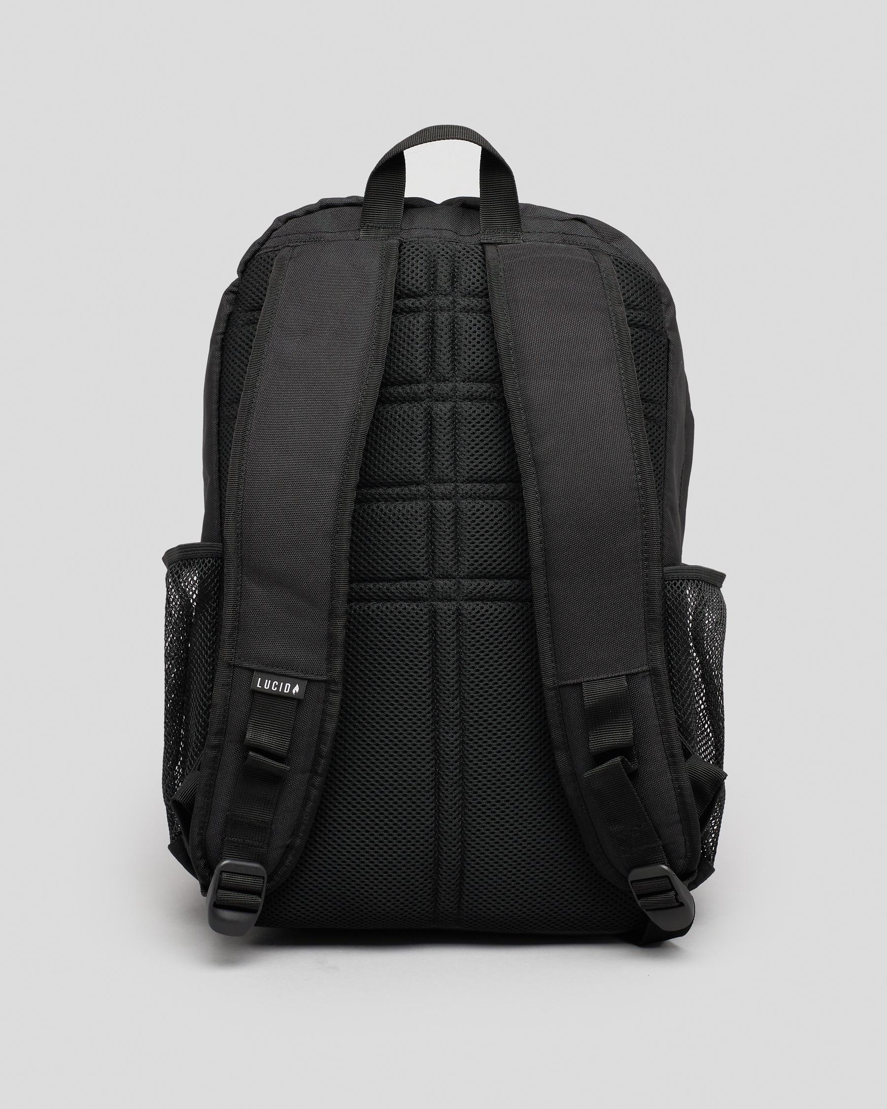 Shop Lucid Abrasive Backpack In Black - Fast Shipping & Easy Returns ...