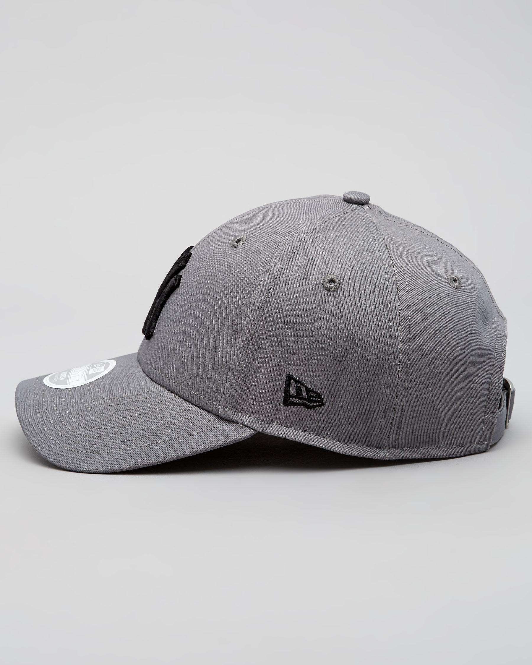Shop New Era NY Yankees Cap In Charcoal Grey/ Black - Fast Shipping ...