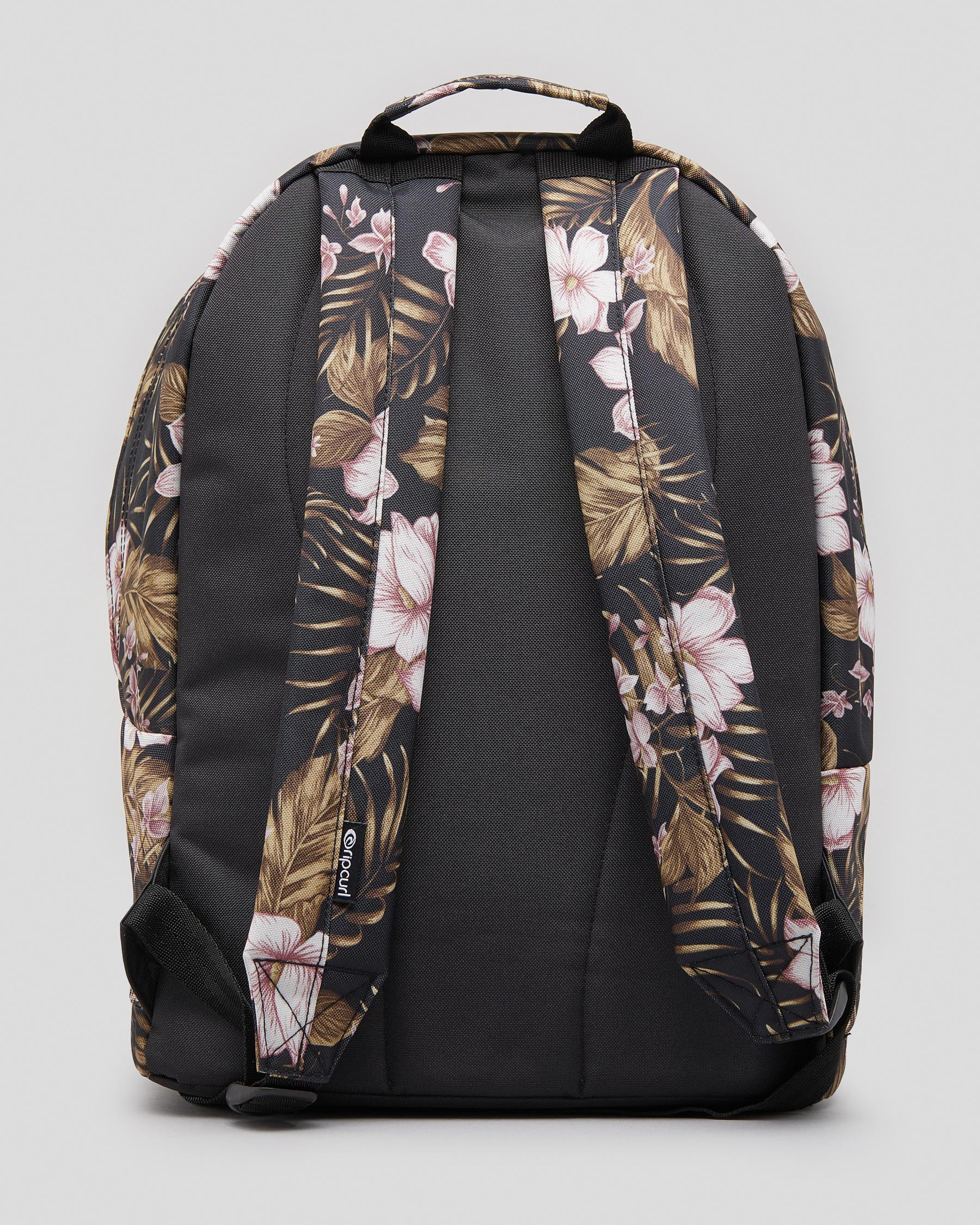 Rip Curl Double Dome Backpack In Black - FREE* Shipping & Easy Returns ...