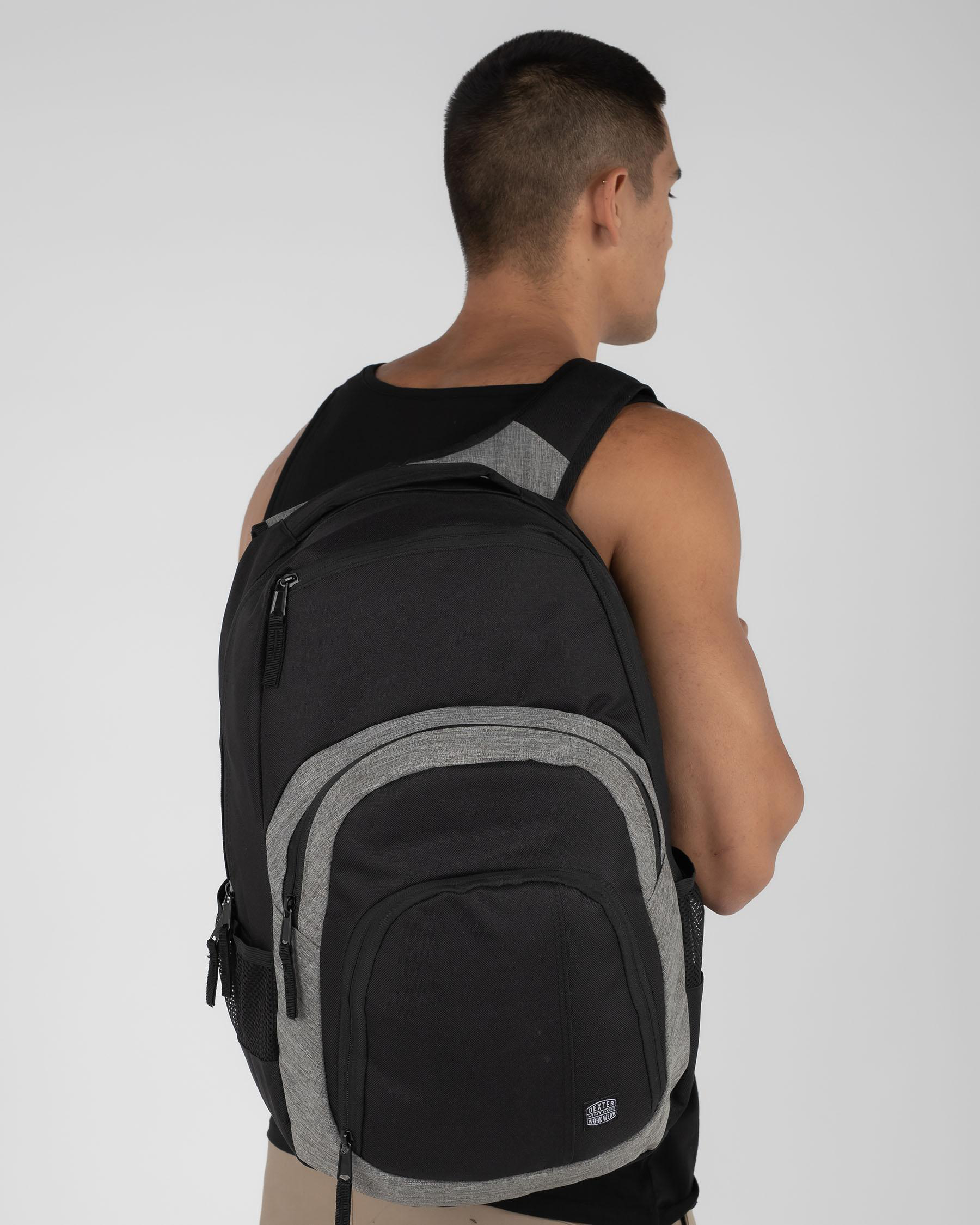 Shop Dexter Forge Backpack In Black/grey Heather - Fast Shipping & Easy ...