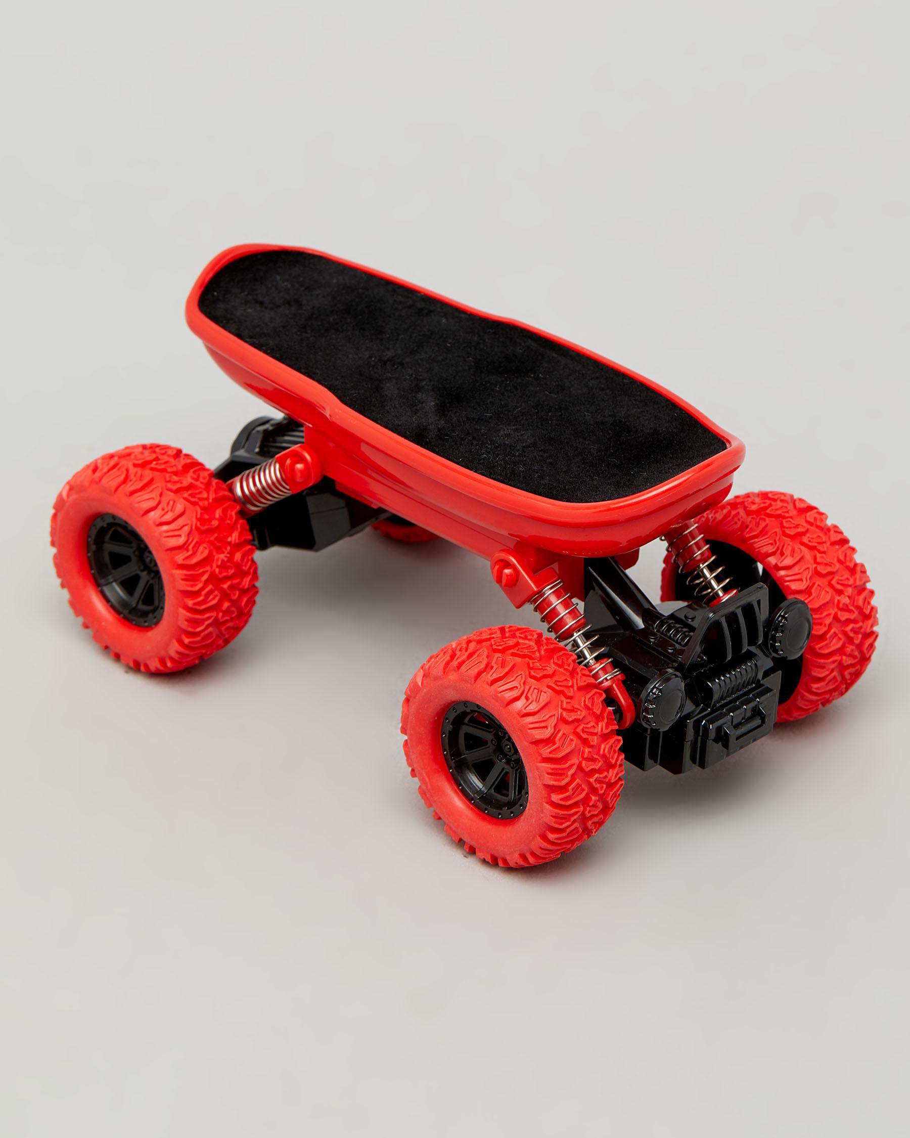 Shop Get It Now Monster Skateboard Toy In Red - Fast Shipping & Easy ...