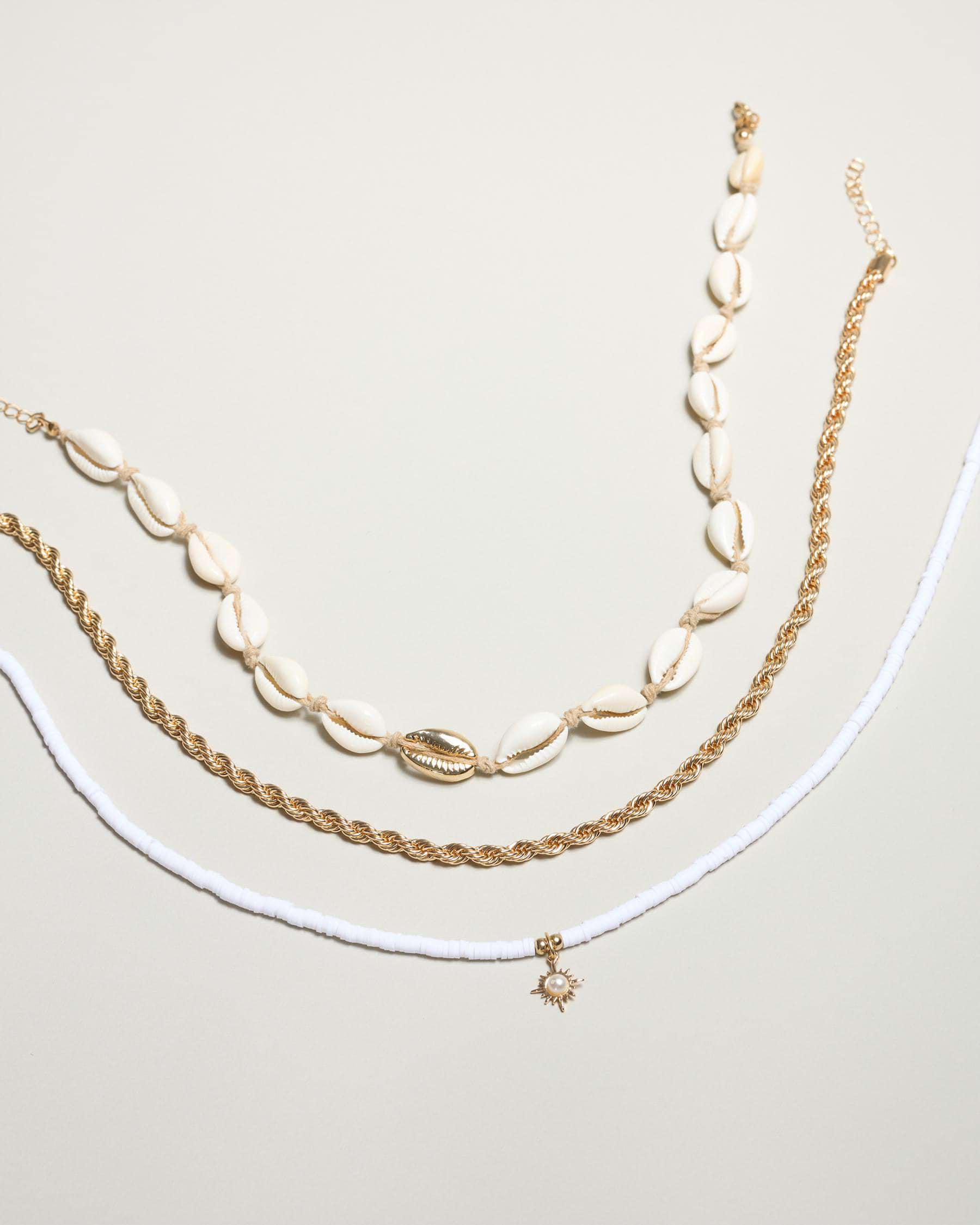 Karyn In LA Ayesha Necklace Pack In White/gold - FREE* Shipping & Easy Returns - City Beach ...