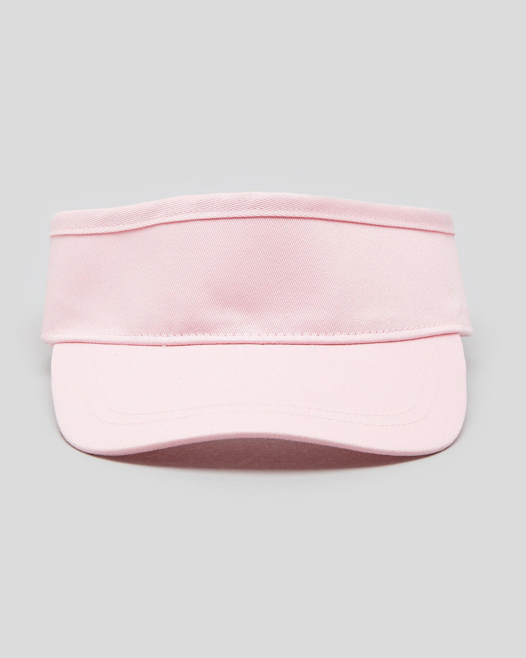 Shop Billabong Girls' Infinity Visor In Tickled Pink - Fast Shipping ...