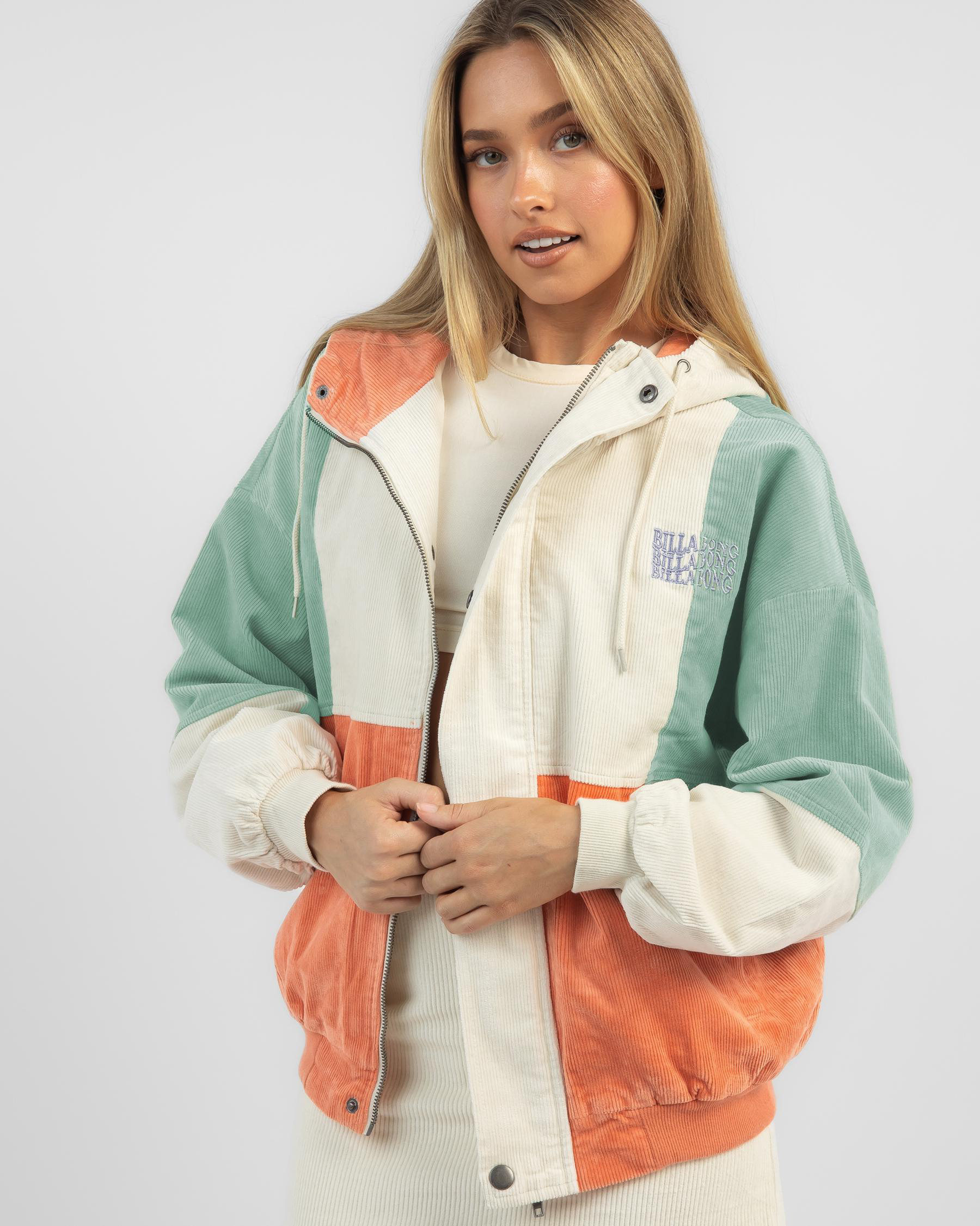 Billabong Set The Tone Hooded Jacket In Multi | City Beach United States