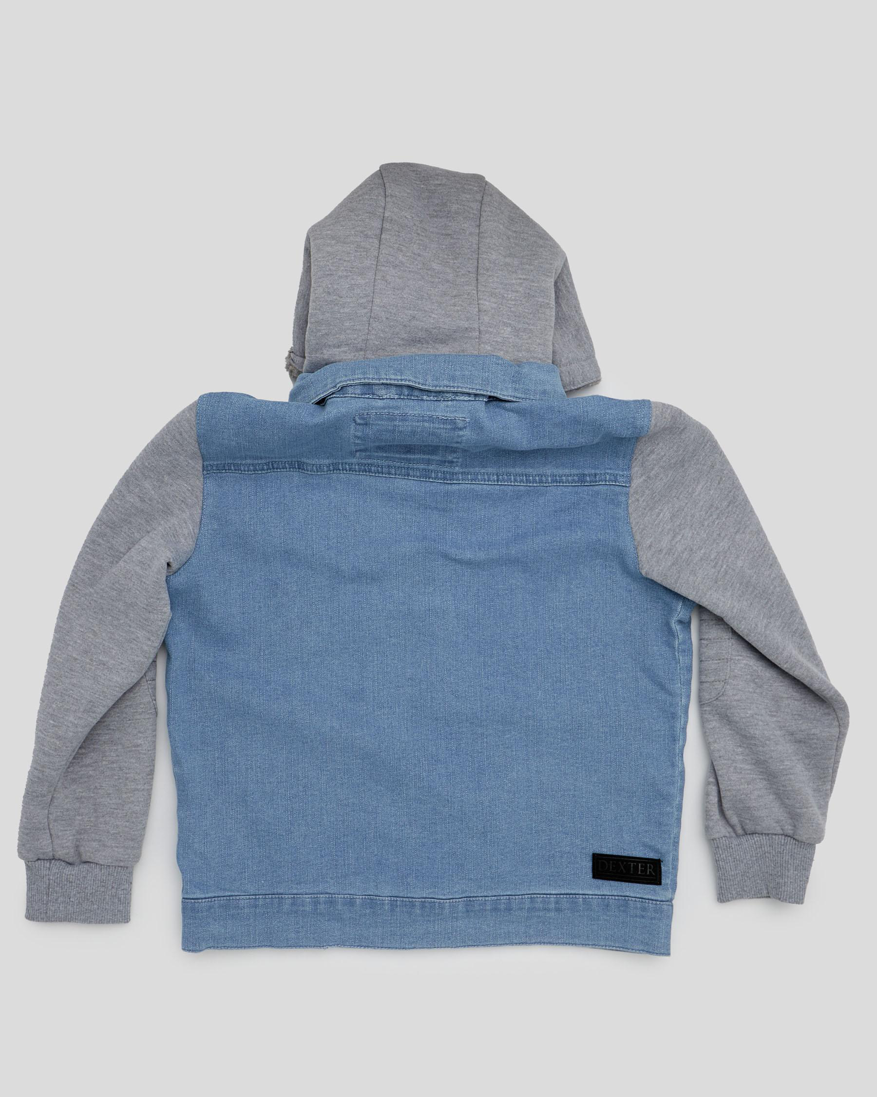 Shop Dexter Toddlers' Sundown Jacket In Blue/grey - Fast Shipping ...
