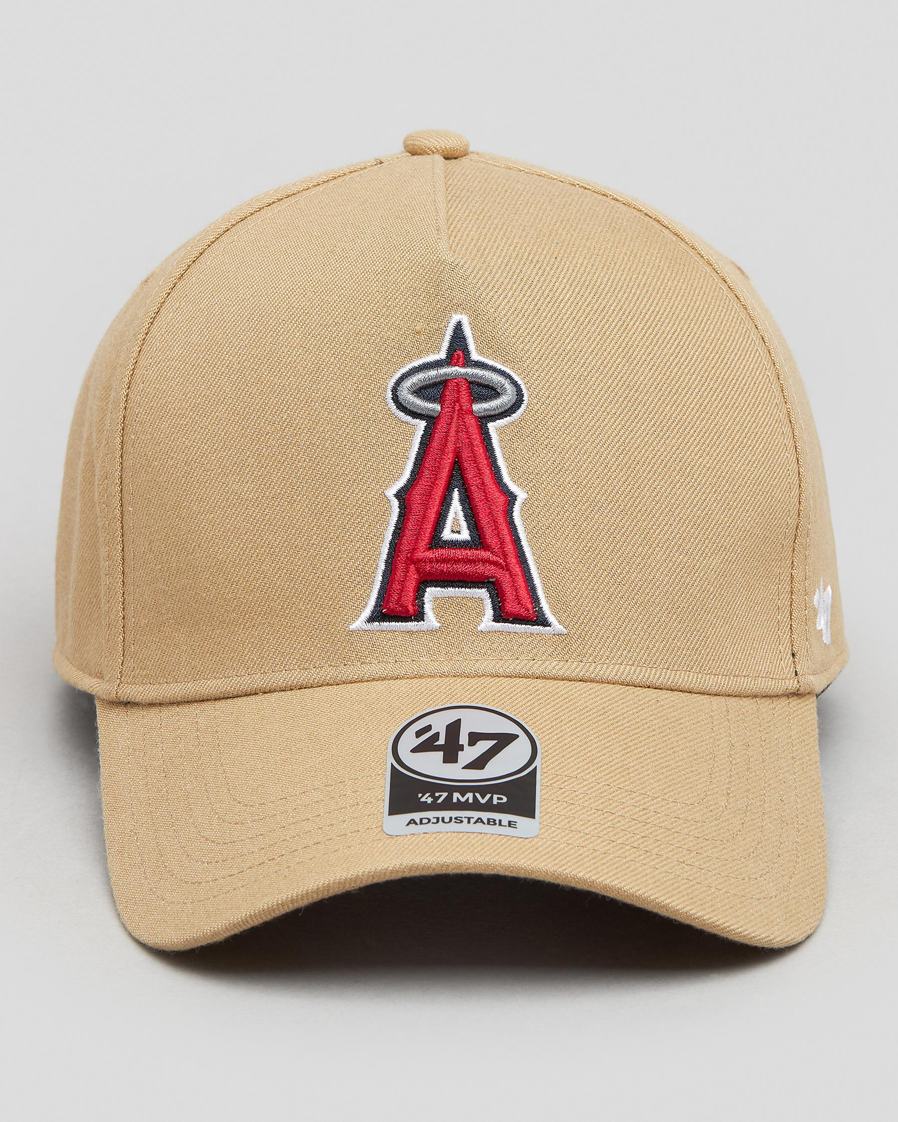 Shop Forty Seven Los Angeles Angels Replica '47 MVP DT Snapback Cap In ...