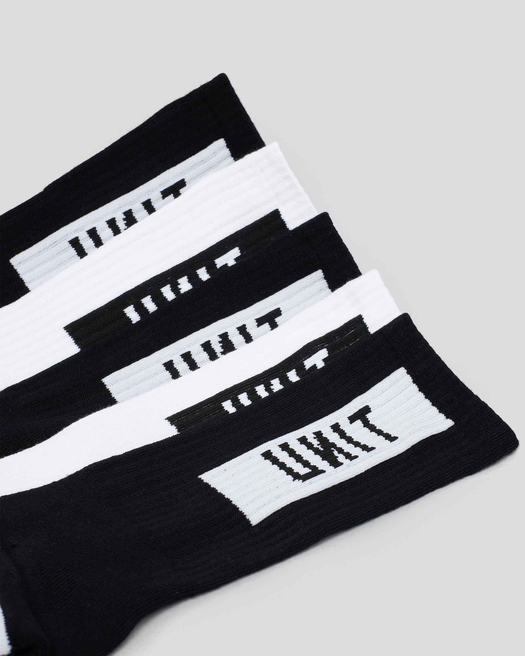 Shop Unit Box Socks 5 Pack In Multi - Fast Shipping & Easy Returns ...