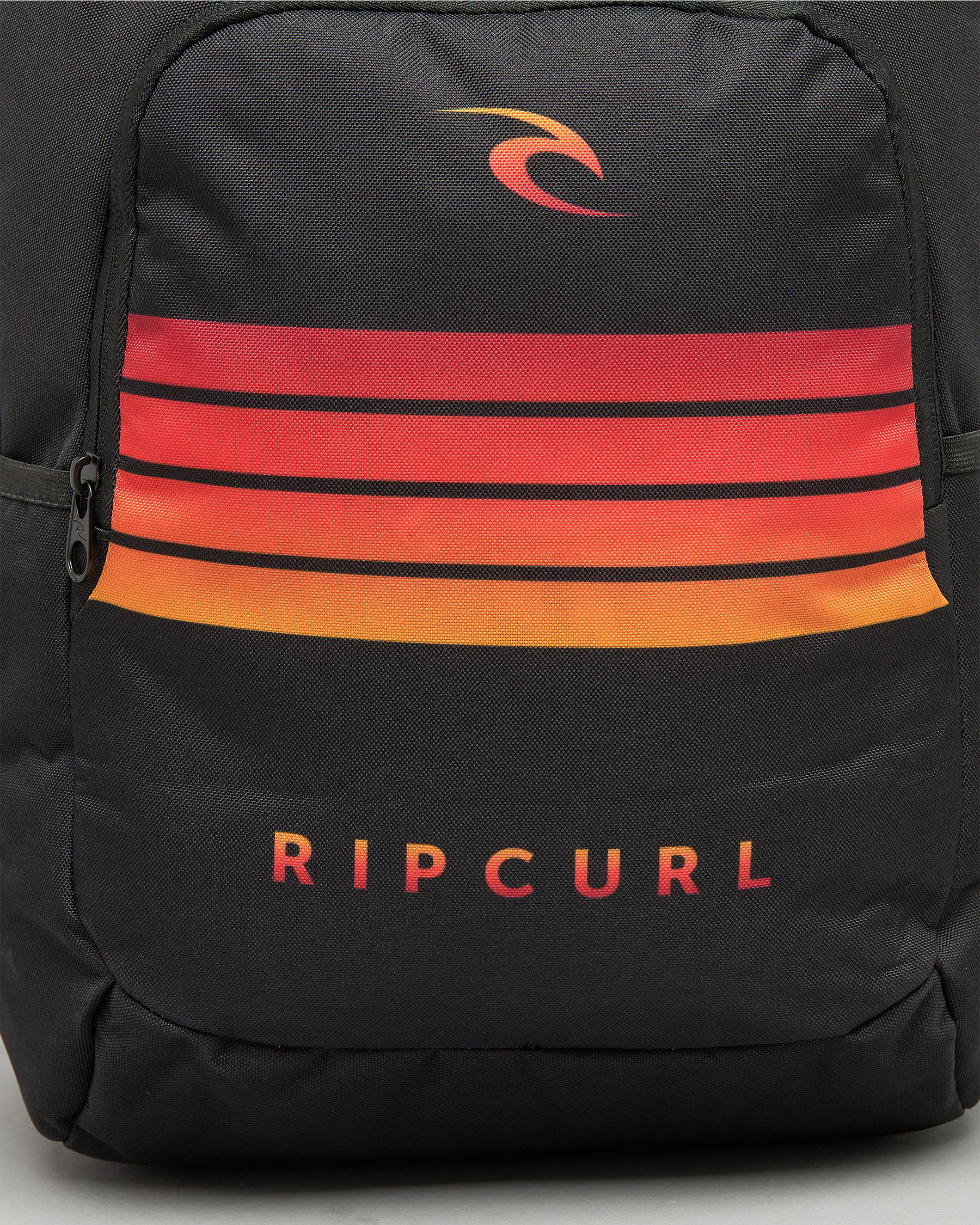 Shop Rip Curl Ozone 30L School Backpack In Black - Fast Shipping & Easy ...