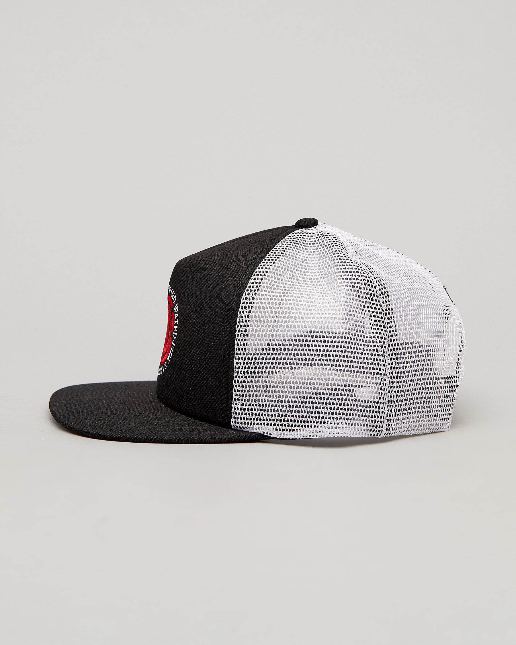 Shop Element Seal Trucker Cap In Black/white - Fast Shipping & Easy ...