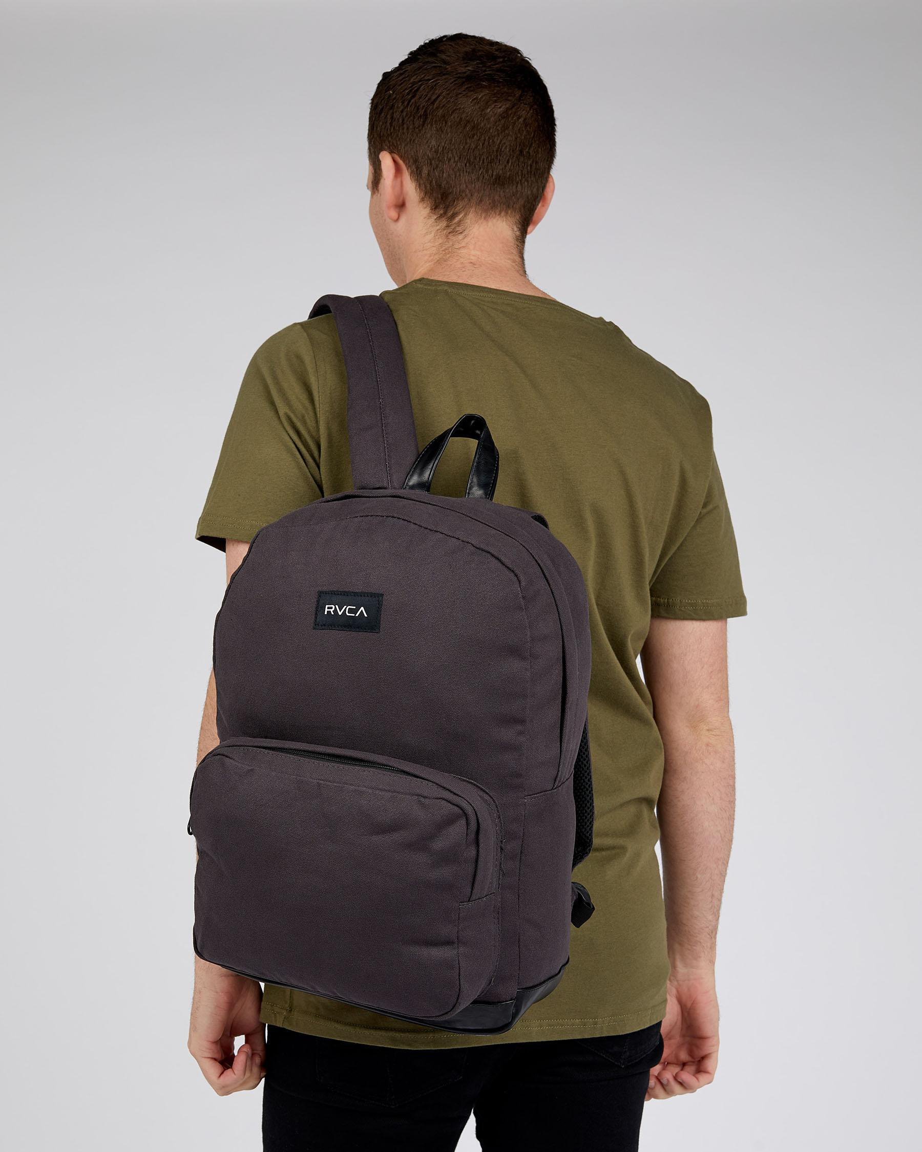 Shop RVCA Focus Backpack In Pirate Black - Fast Shipping & Easy Returns ...
