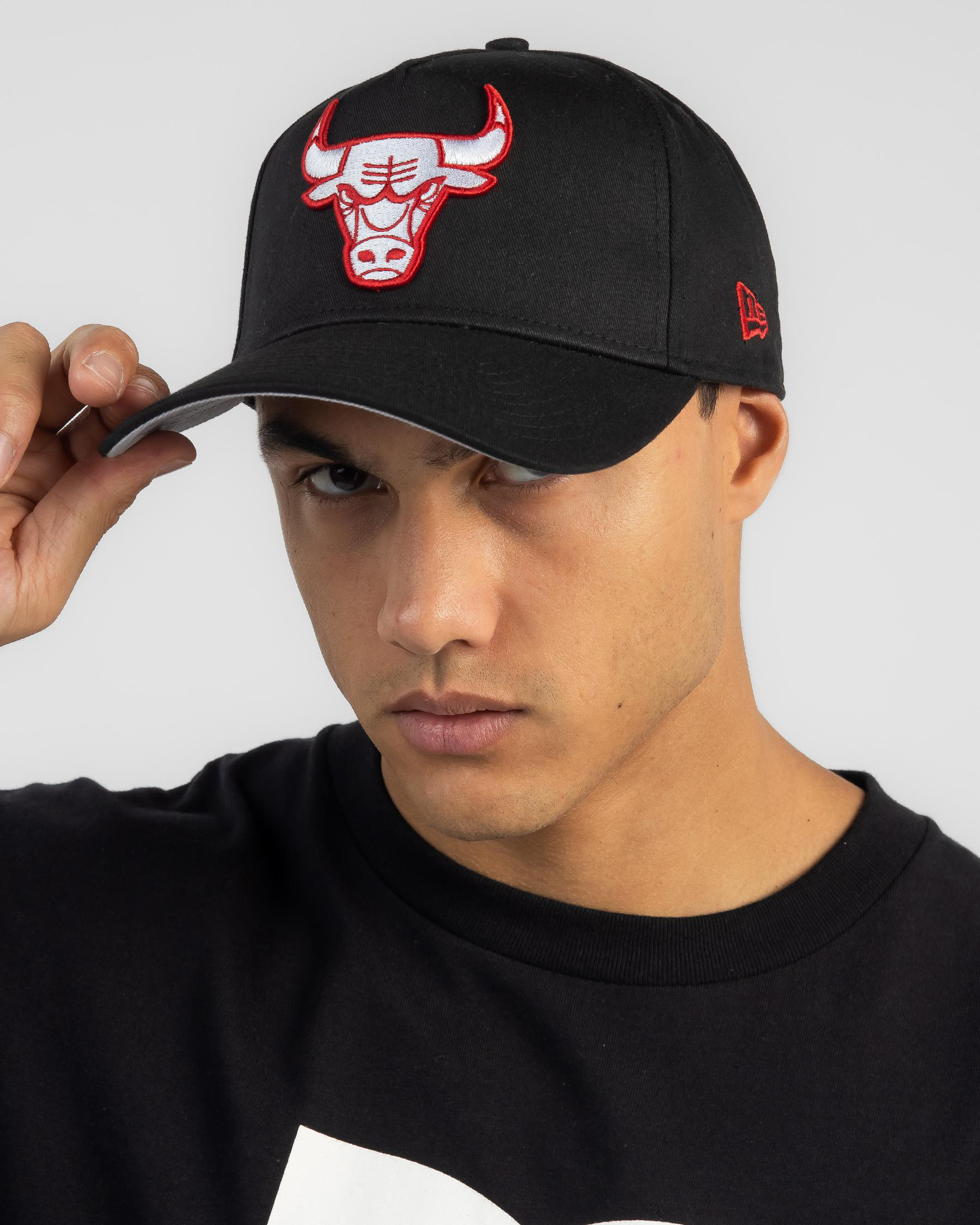 Shop New Era Chicago Bulls Precision Collection Cap In Black/radient ...