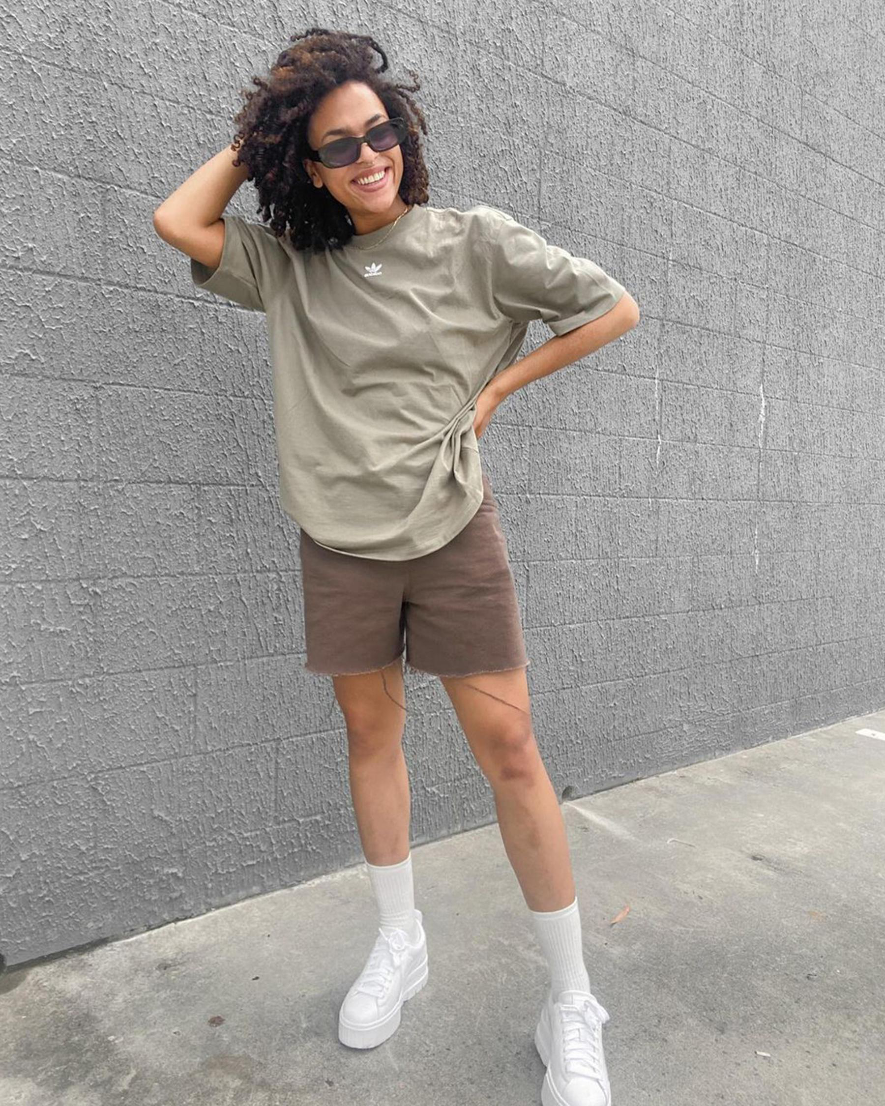 Shop Ava And Ever Vance Shorts In Choc - Fast Shipping & Easy Returns ...