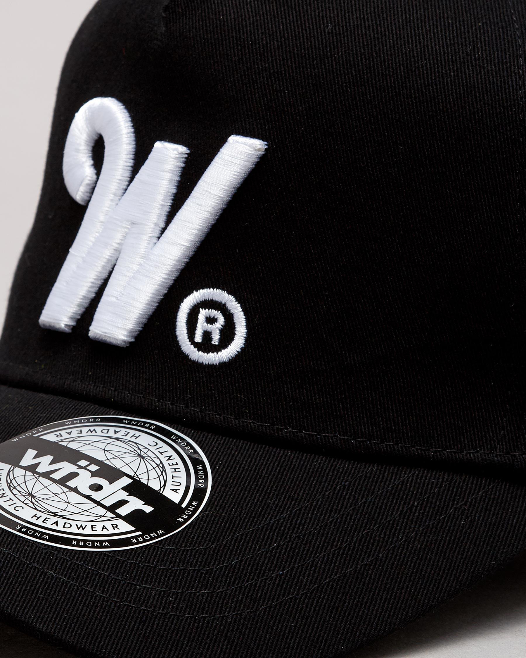 Shop Wndrr Phillips High Rise Cap In Black - Fast Shipping & Easy ...