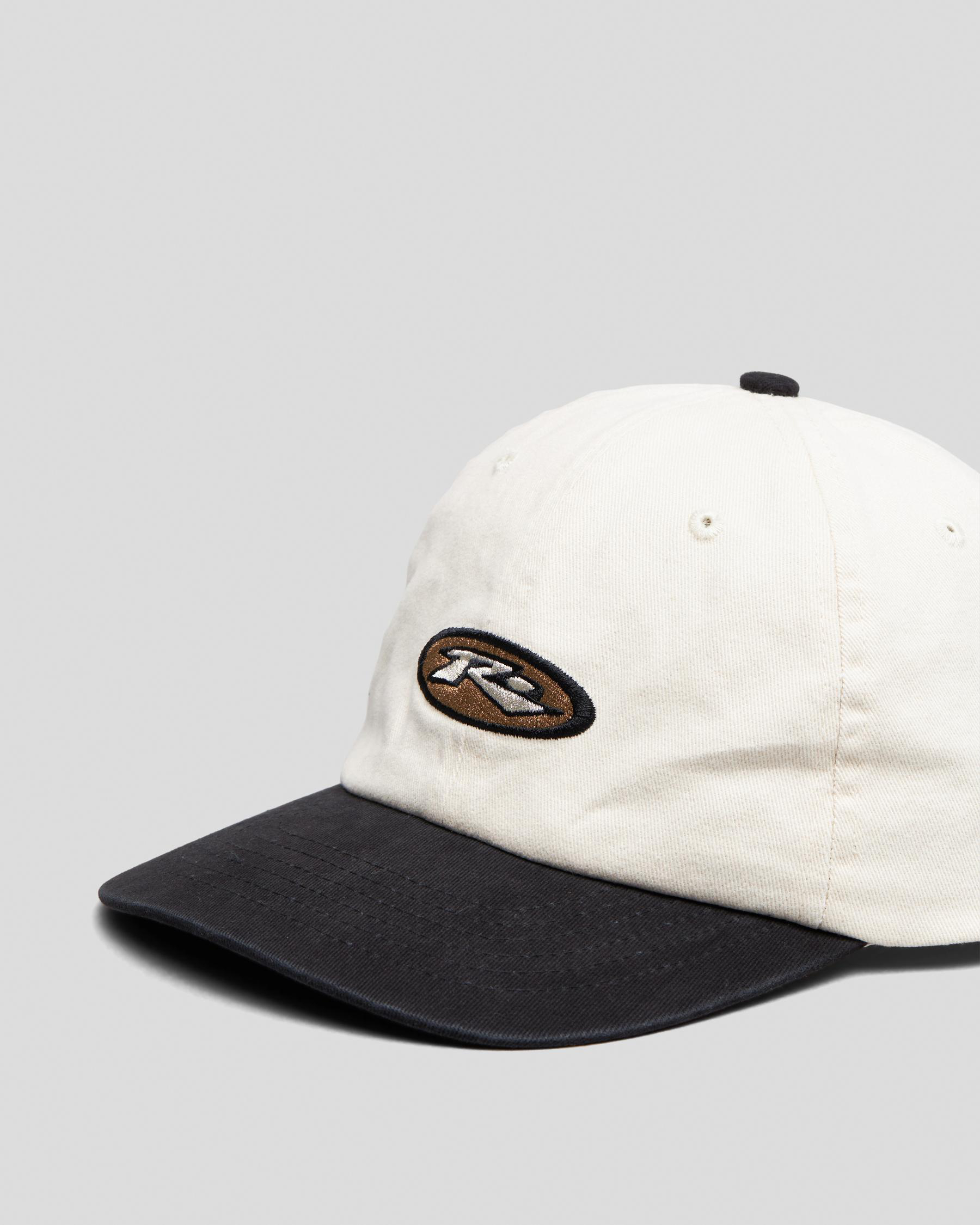 Shop Rusty Kick Flip Dad Cap In Black - Fast Shipping & Easy Returns ...