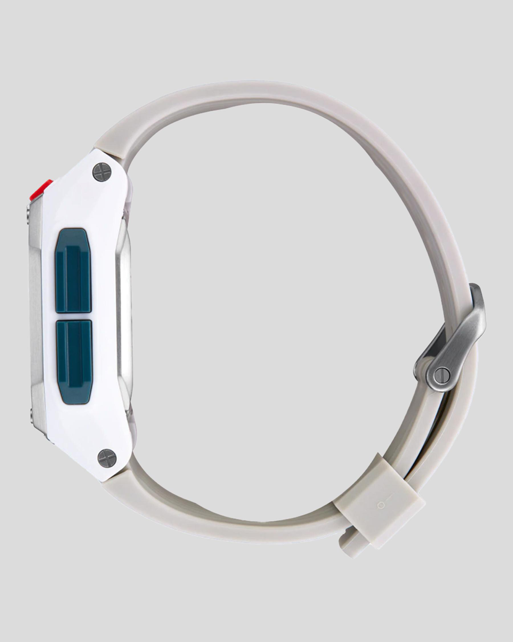 Shop Nixon Regulus Watch In White/ Gray - Fast Shipping & Easy Returns ...