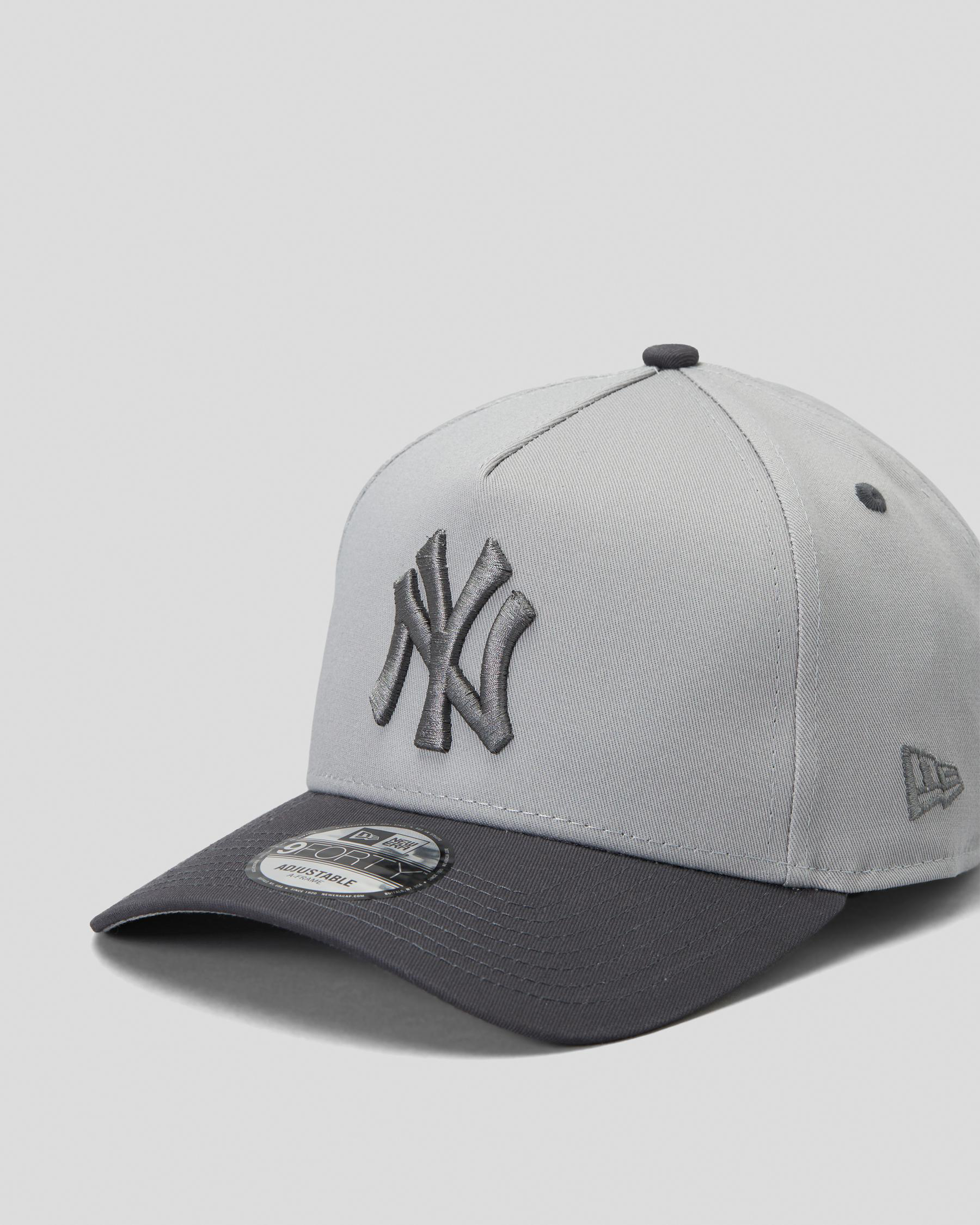 Shop New Era New York Yankees Overcast 9Forty A-Frame Snapback Cap In ...