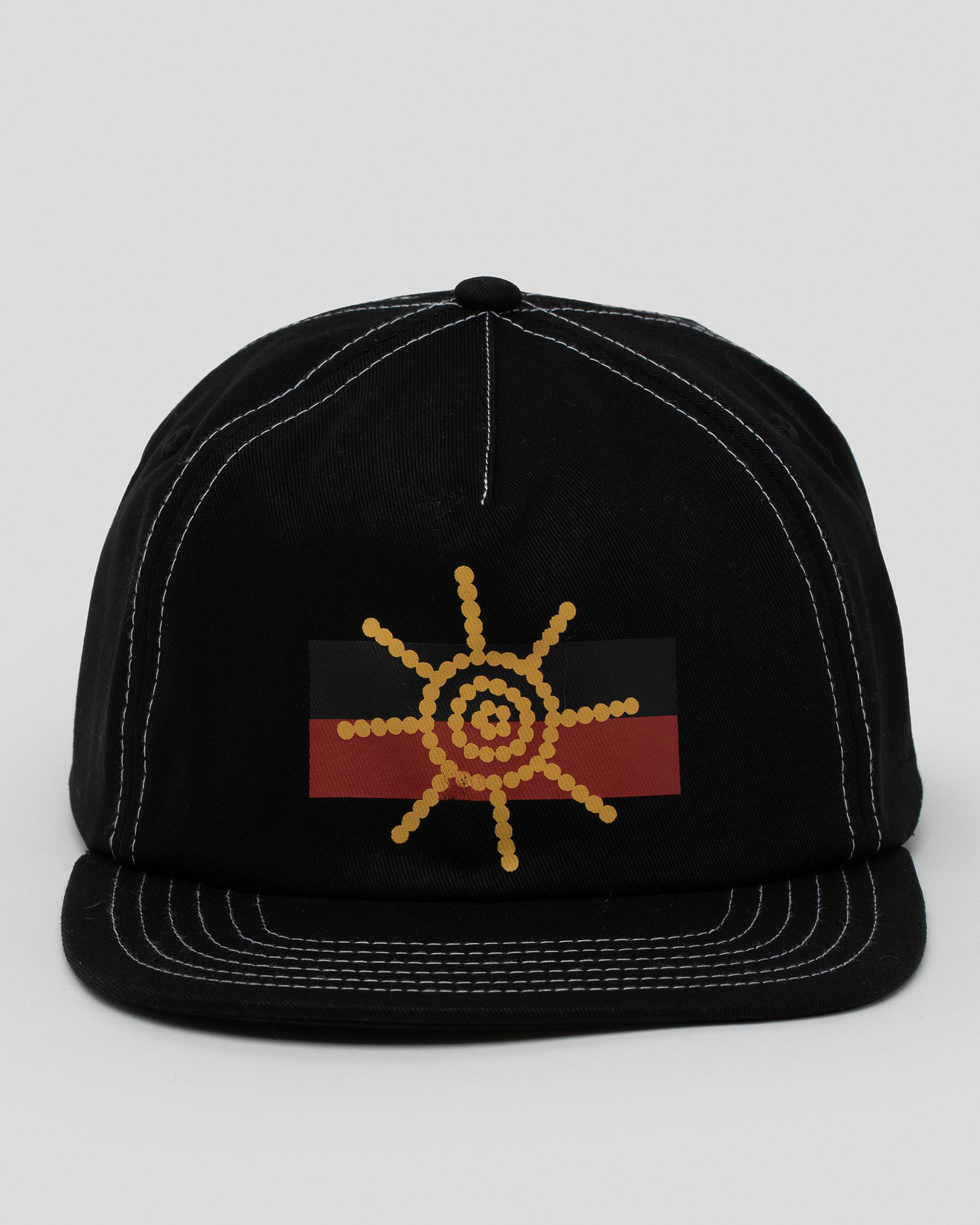 Shop Billabong Otis Sunrise Snapback Cap In Black - Fast Shipping ...