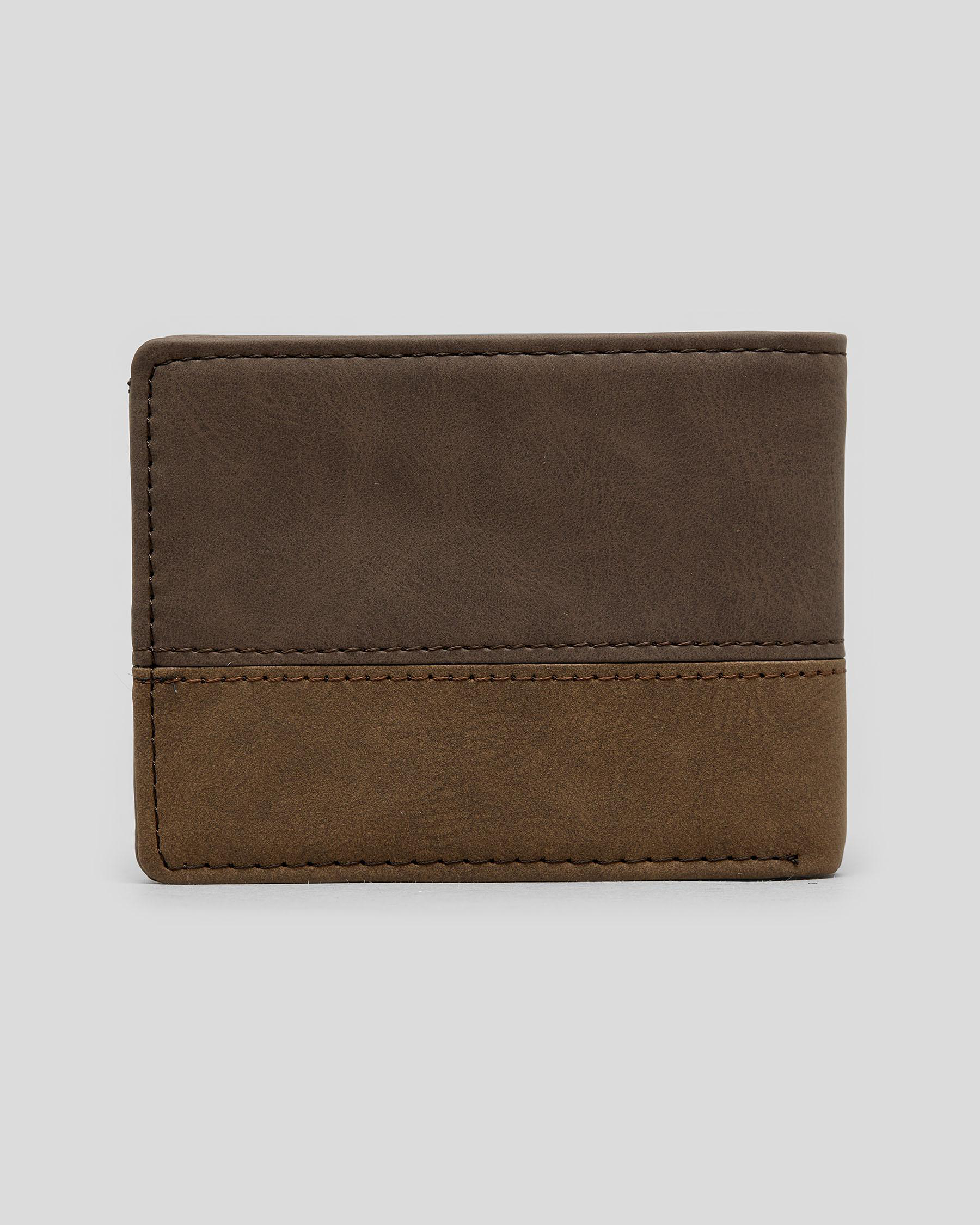 Shop Quiksilver Country Breeze Wallet In Chocolate - Fast Shipping ...