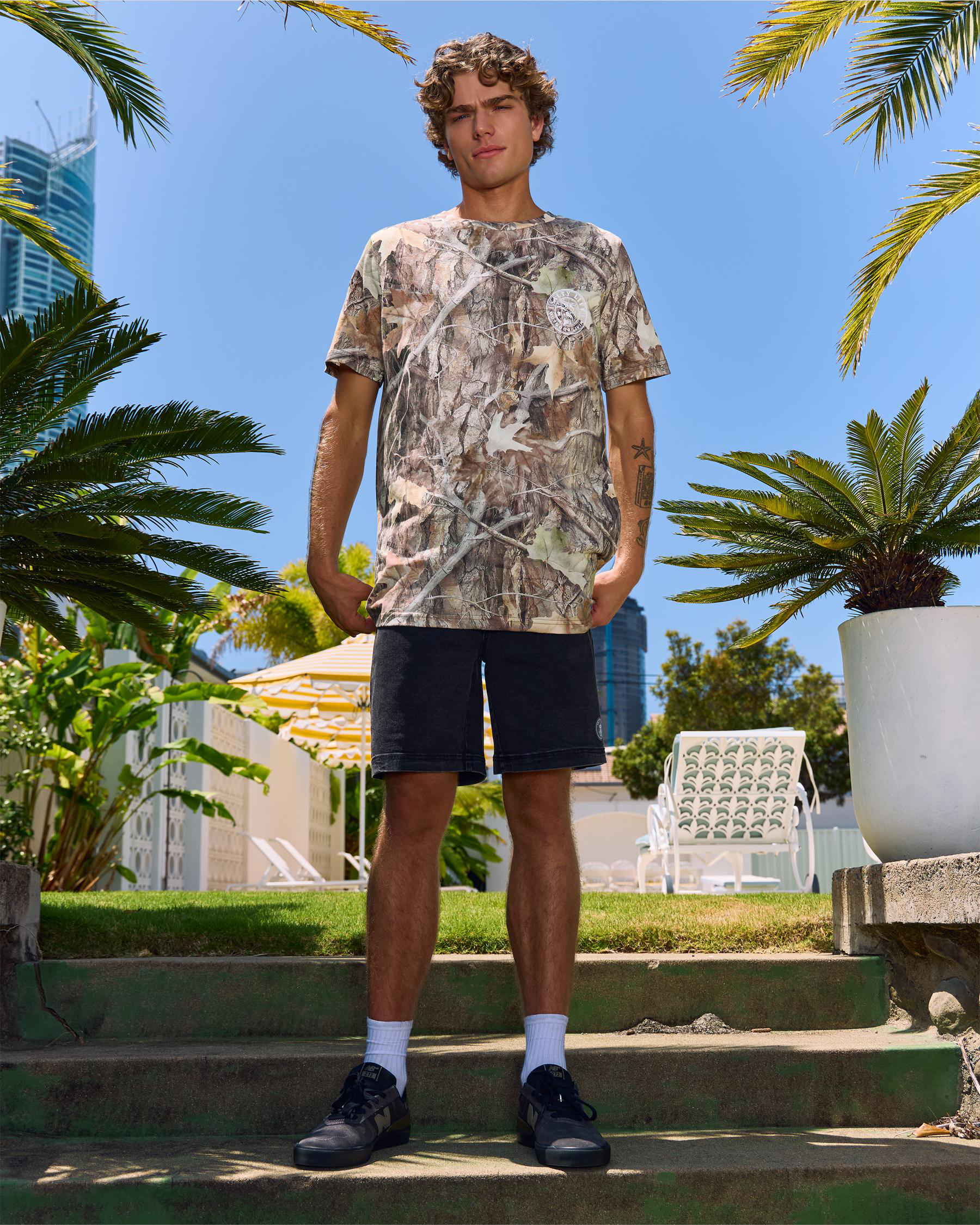 Salty Life Canopy T-Shirt In Woodland Camo - FREE* Shipping & Easy ...