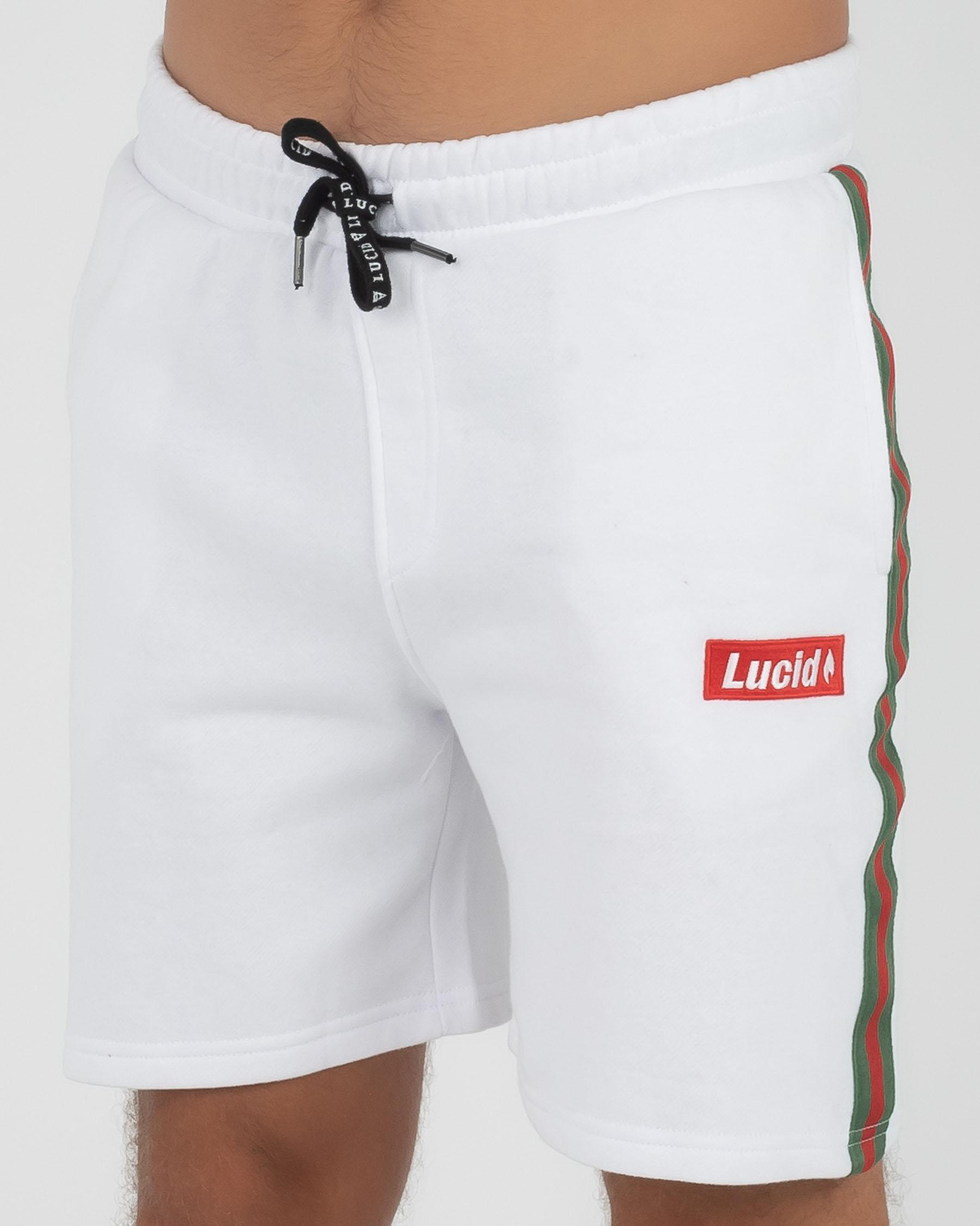 Shop Lucid Bound House Shorts In White - Fast Shipping & Easy Returns ...