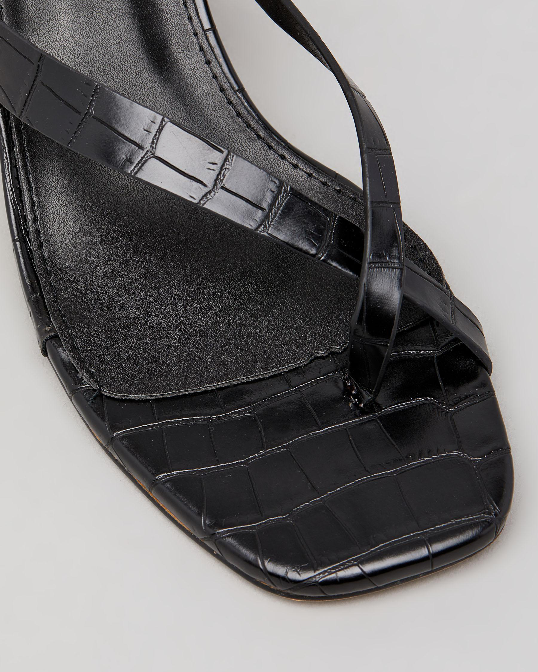 Shop Ava And Ever Verve Heels In Black - Fast Shipping & Easy Returns ...