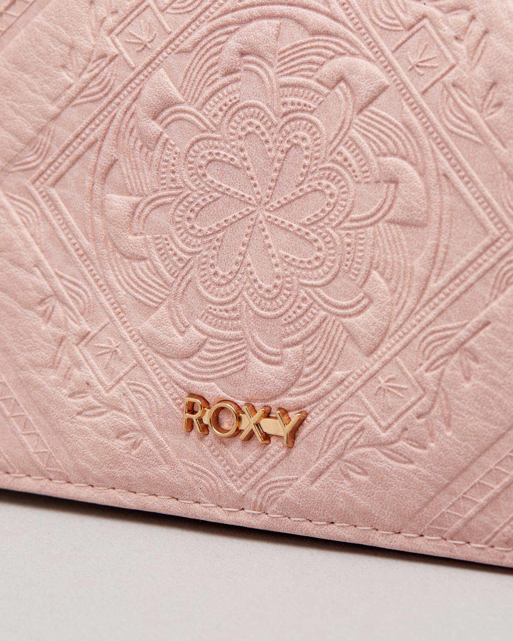 Shop Roxy Crazy Wave Wallet In Peach Amber - Fast Shipping & Easy ...