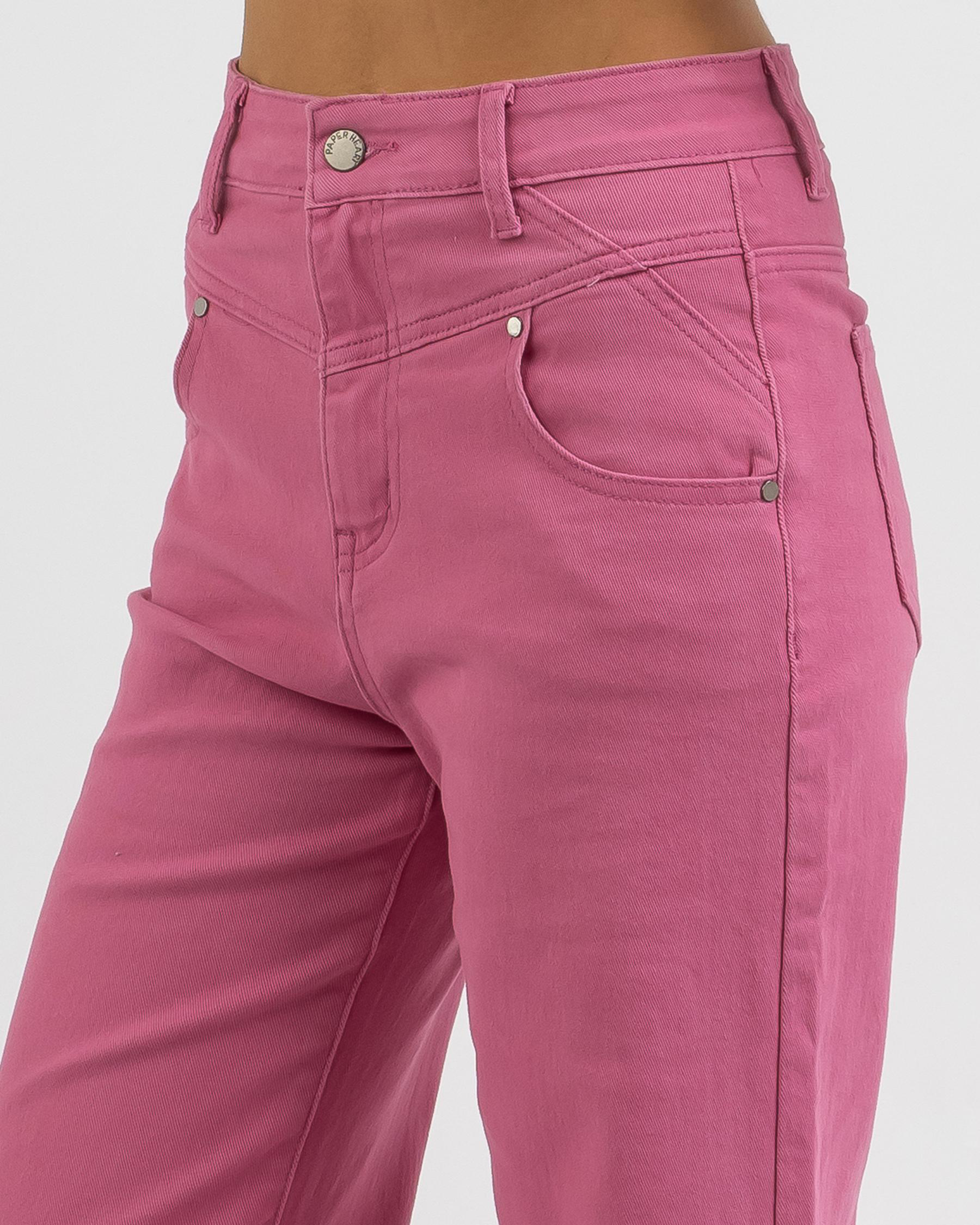 Shop Paper Heart Jada Jeans In Hot Pink - Fast Shipping & Easy Returns ...