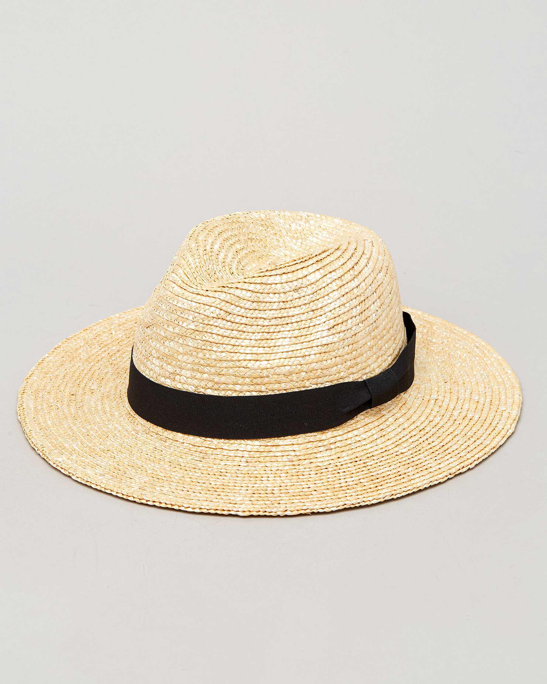 Shop Mooloola Maya Panama Hat In Natural - Fast Shipping & Easy Returns ...