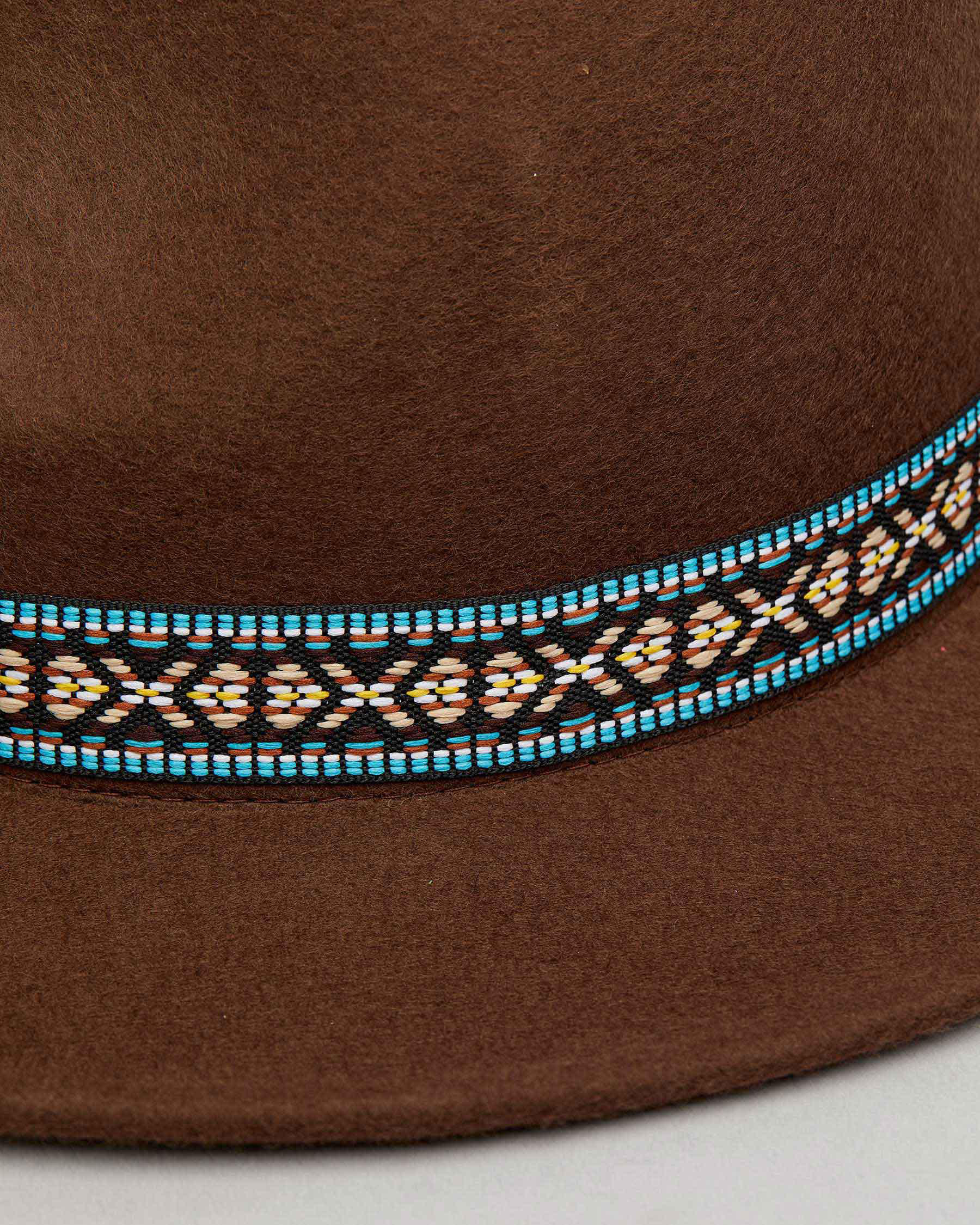 Shop Skylark Jose Felt Hat In Chocolate - Fast Shipping & Easy Returns ...