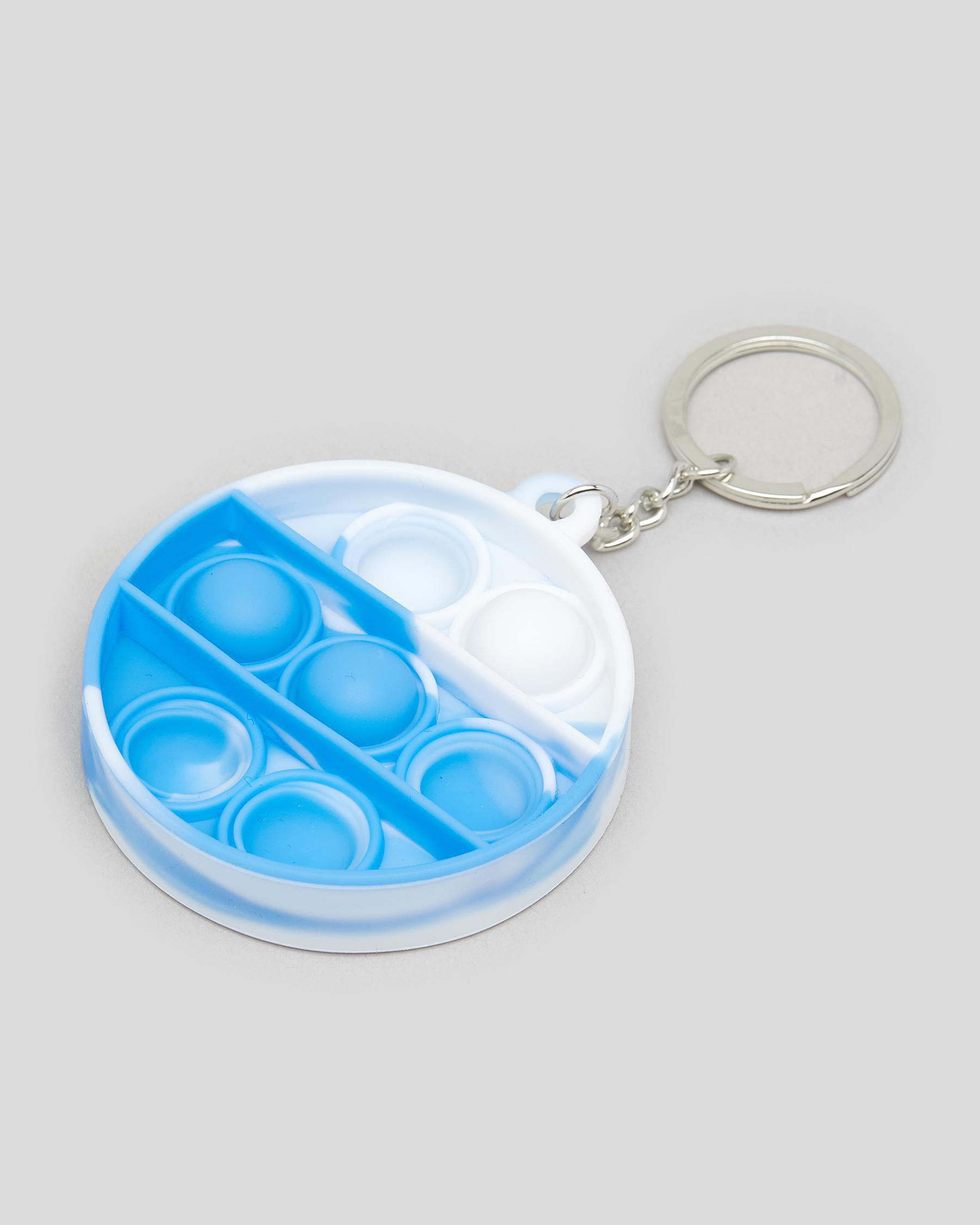 Shop Karyn In LA Push Pop Bubble Keyring In Blue - Fast Shipping & Easy ...