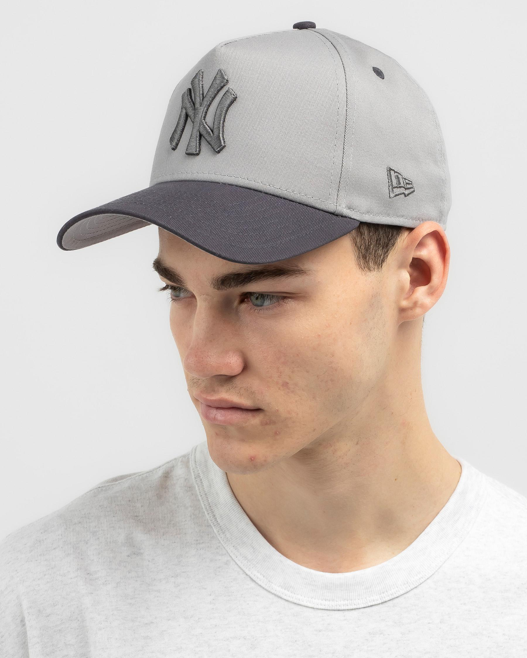 Shop New Era New York Yankees Overcast 9Forty A-Frame Snapback Cap In ...