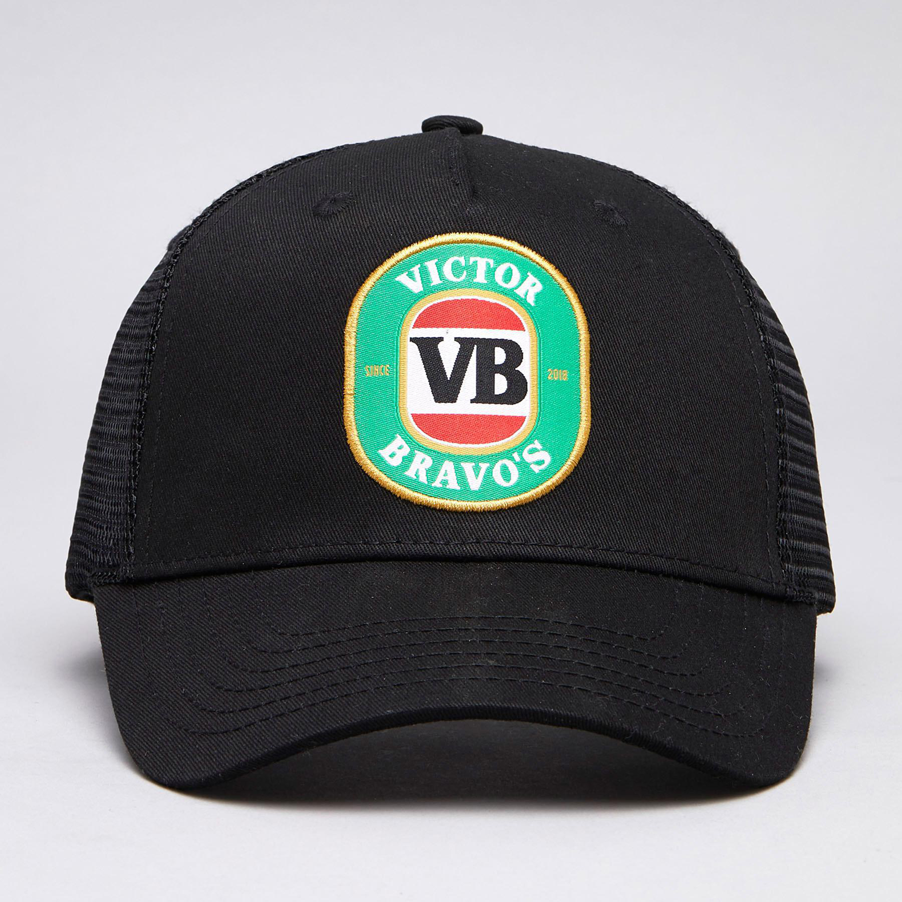 Shop Victor Bravo's Trucker Cap In Black - Fast Shipping & Easy Returns ...