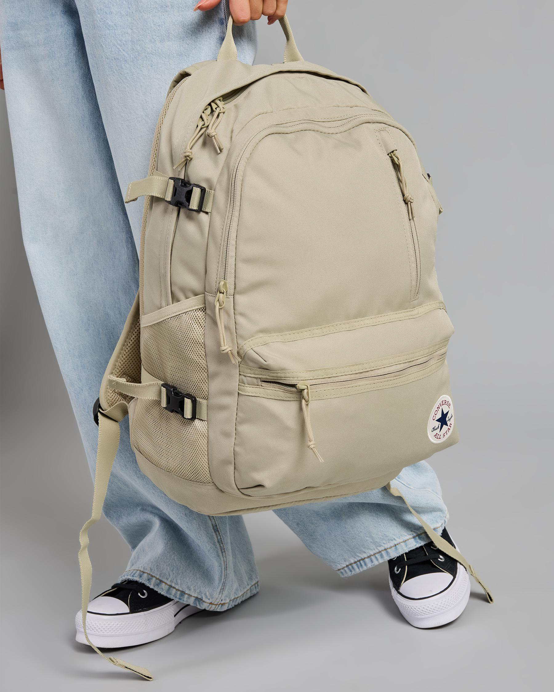 Converse Straight Edge Backpack In Pale Surplus - FREE* Shipping & Easy ...