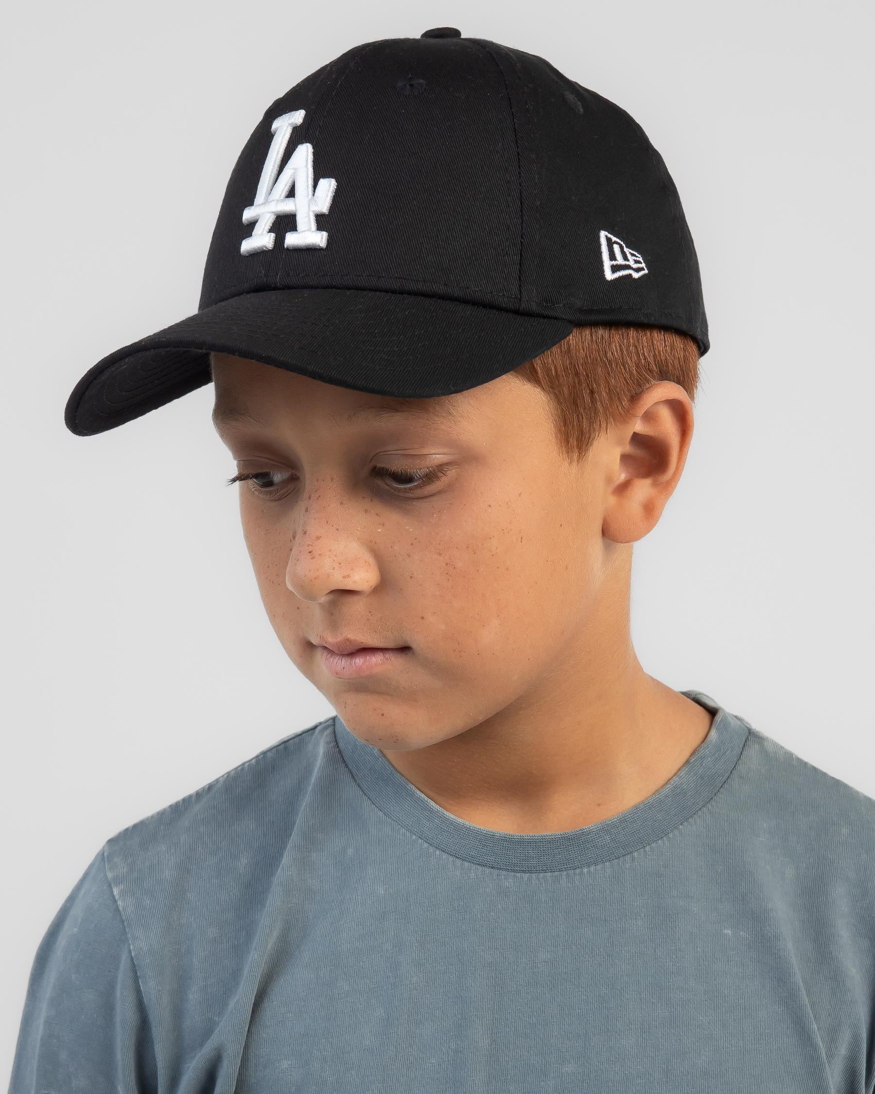 New Era Boys' 9Forty Cap In Black/white | City Beach Australia