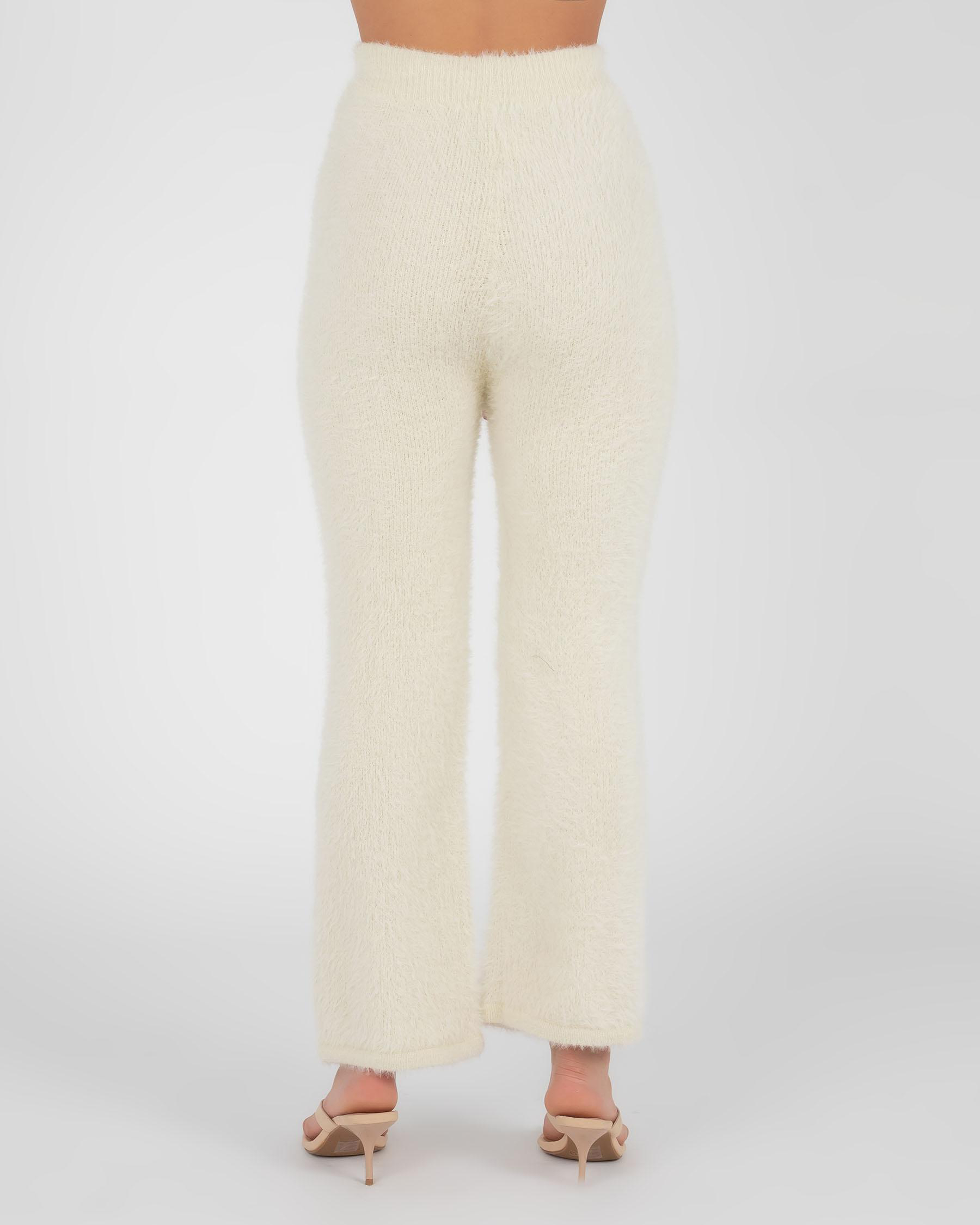 Shop Pink Diamond Yogi Pants In White - Fast Shipping & Easy Returns ...