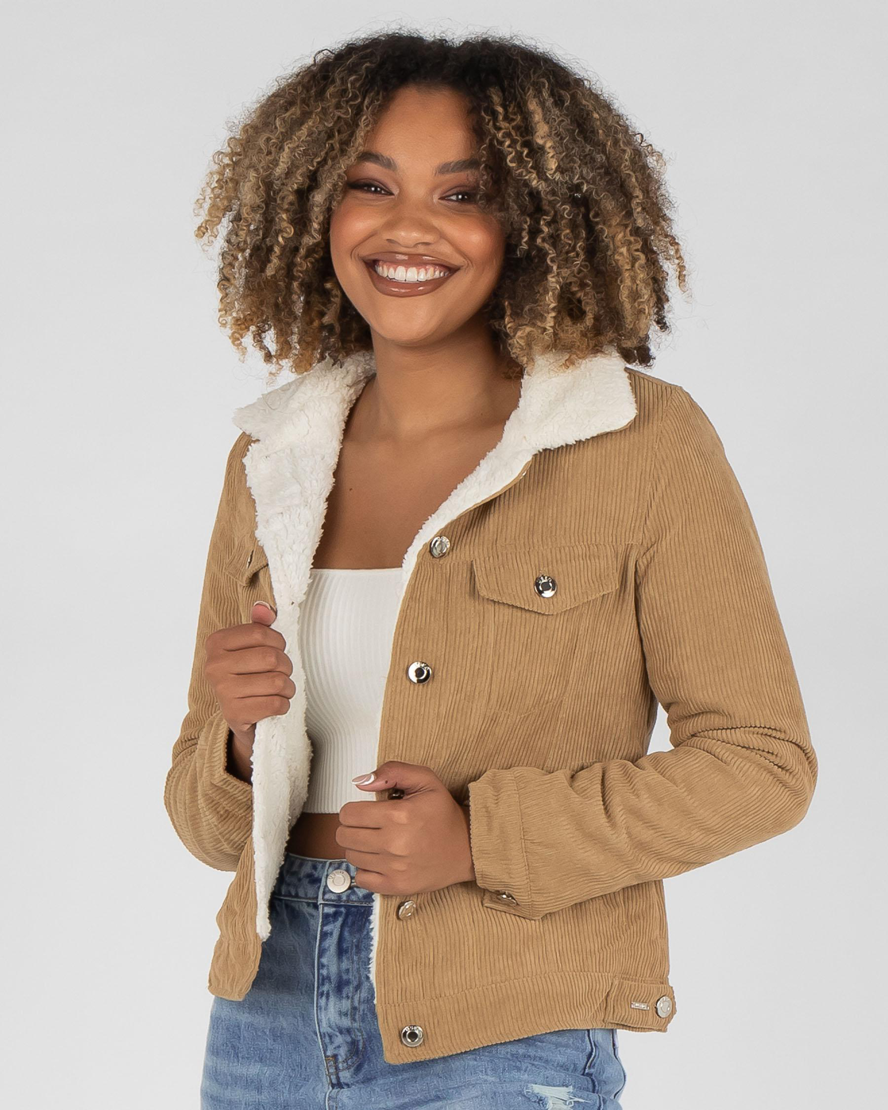 Shop Used Axel Jacket In Camel - Fast Shipping & Easy Returns - City ...