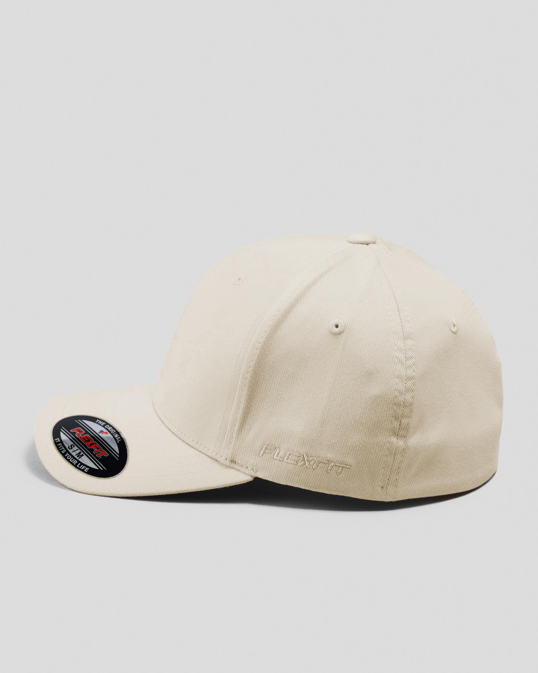 Flexfit Worn By The World Cap In Light Beige - FREE* Shipping & Easy ...
