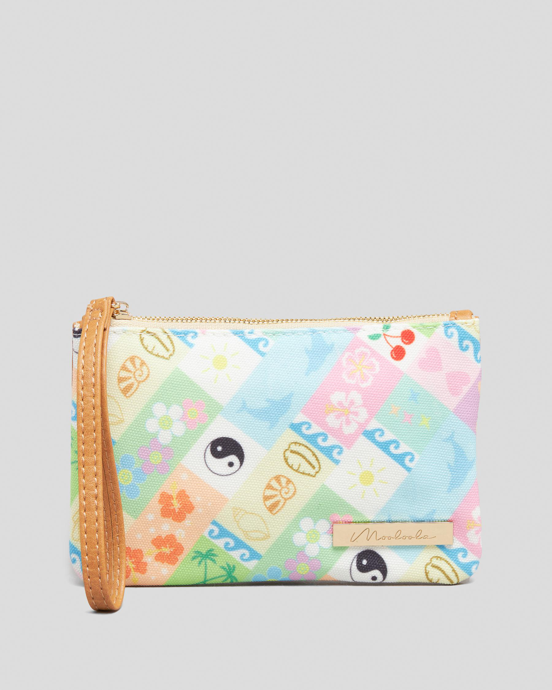 Shop Mooloola Coconut Girl Coin Purse In Multicolour - Fast Shipping ...