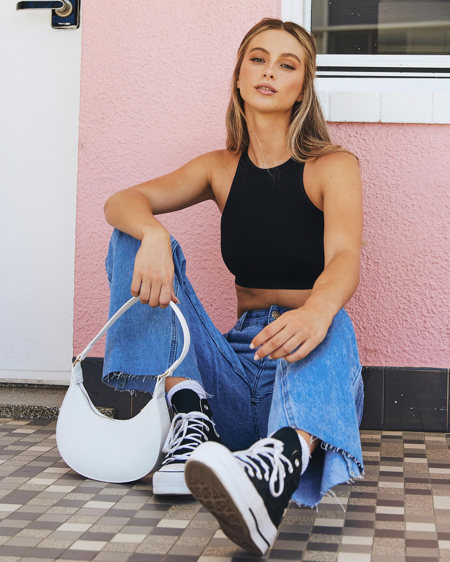 Shop Ava And Ever Cherie Hand Bag In White - Fast Shipping & Easy ...