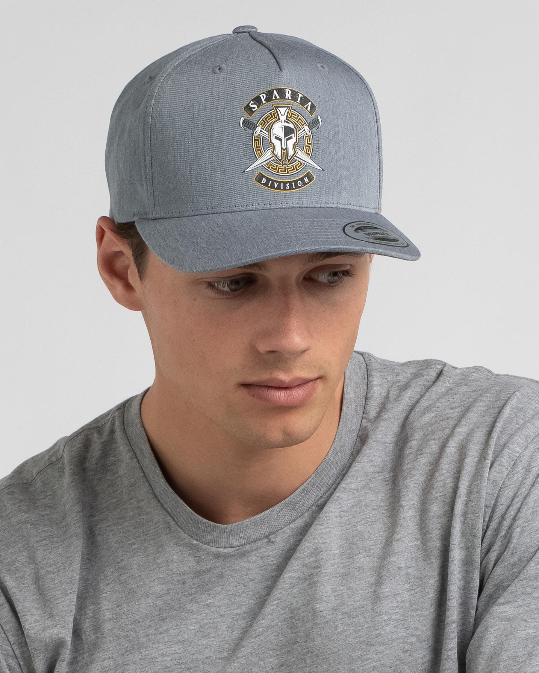 Shop Sparta Crusade Snapback Cap In Grey Heather - Fast Shipping & Easy ...
