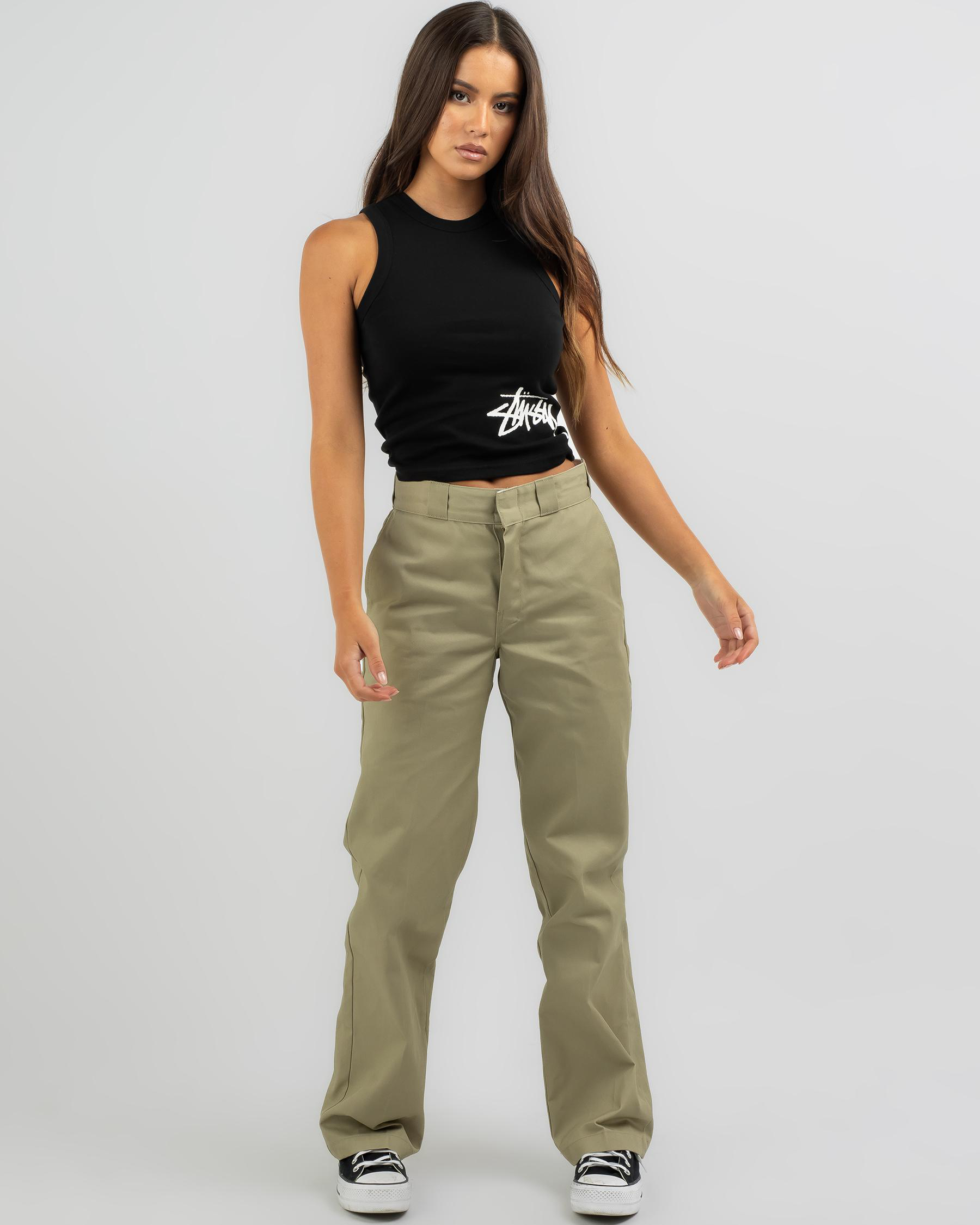 Shop Stussy Mid Graffiti Tank Top In Black - Fast Shipping & Easy ...