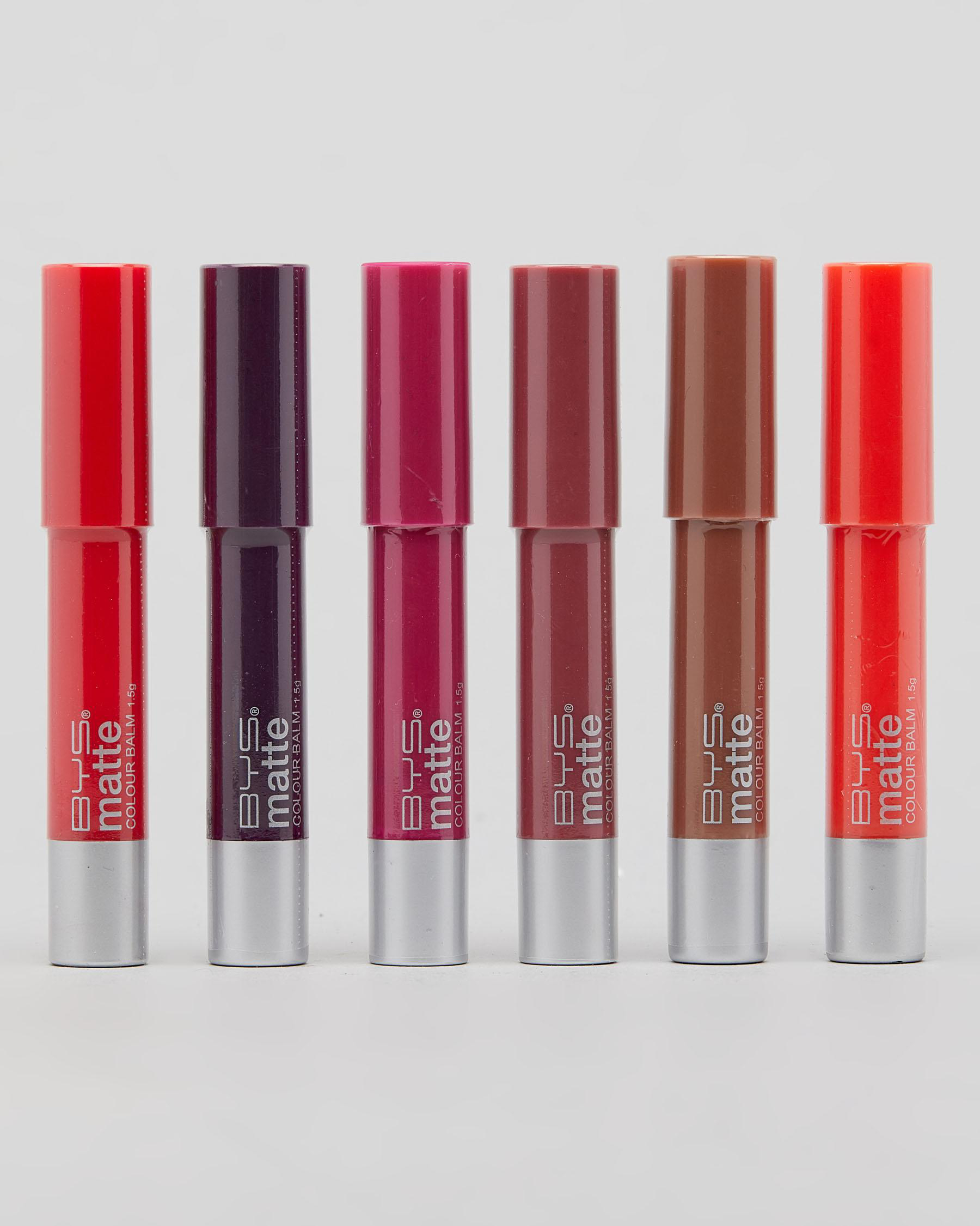 Shop BYS Matt Lip Colour 6 Pack In Multi - Fast Shipping & Easy Returns ...