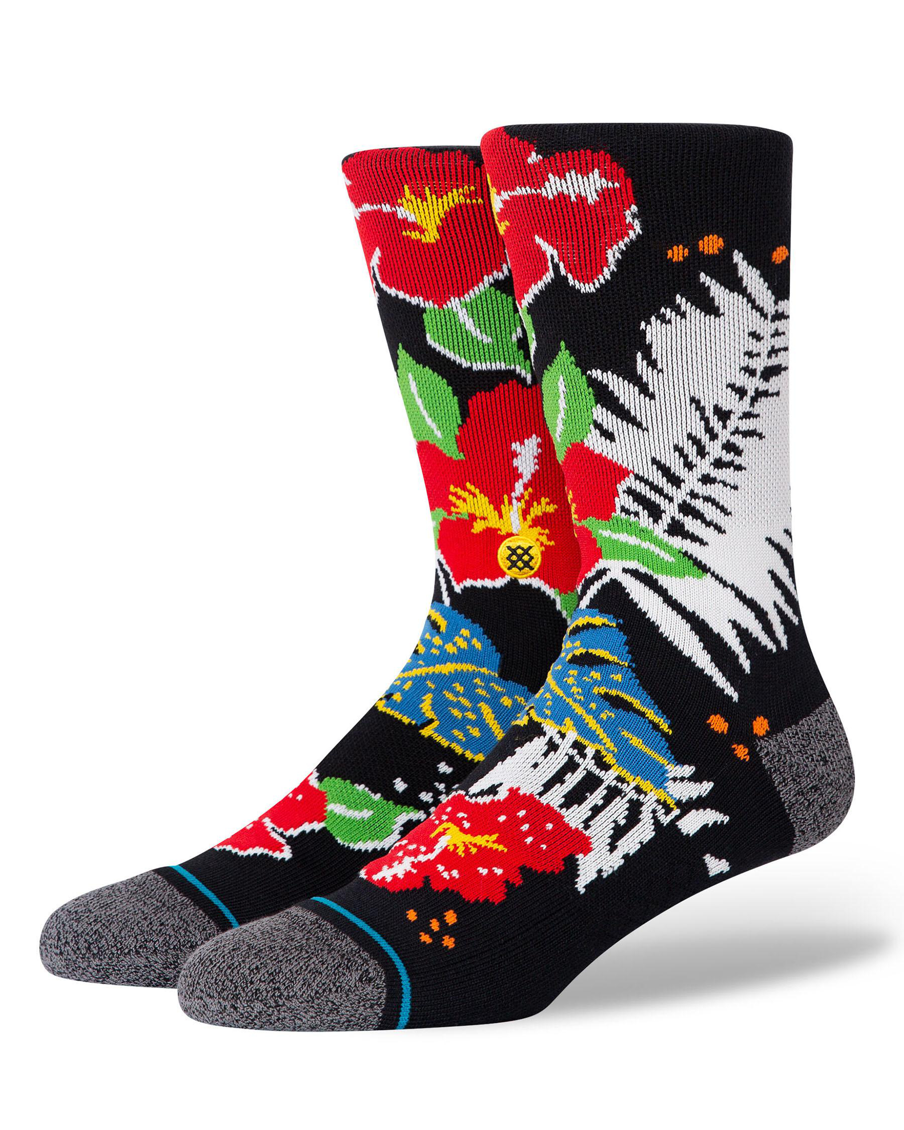 Shop Stance Jeronimo Socks In Black - Fast Shipping & Easy Returns ...