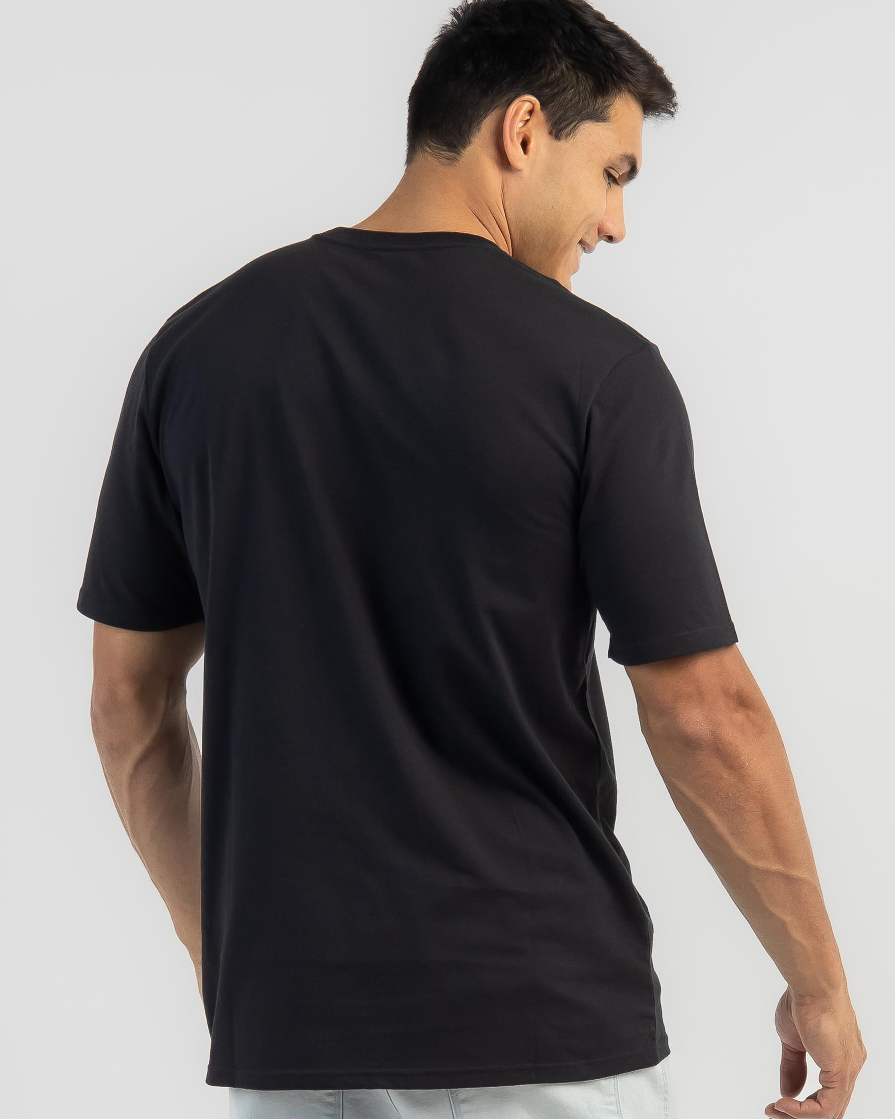 Shop Hurley H20 Dri Box T-Shirt In Black - Fast Shipping & Easy Returns ...