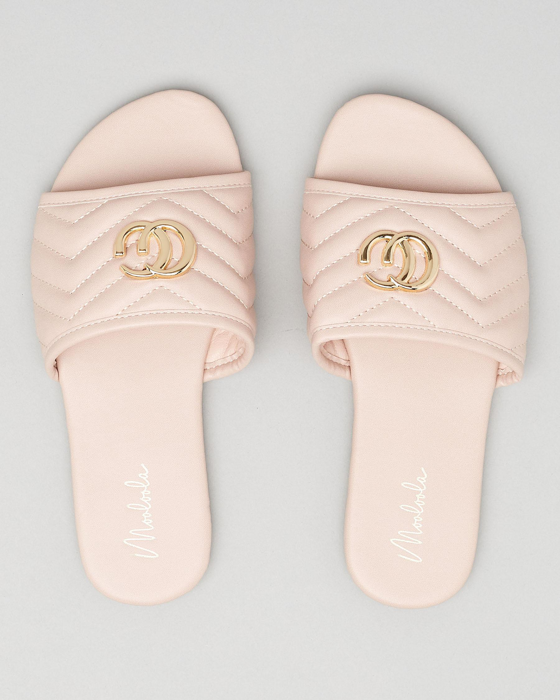 Shop Mooloola Girls' Coco Sandals In Blush - Fast Shipping & Easy ...