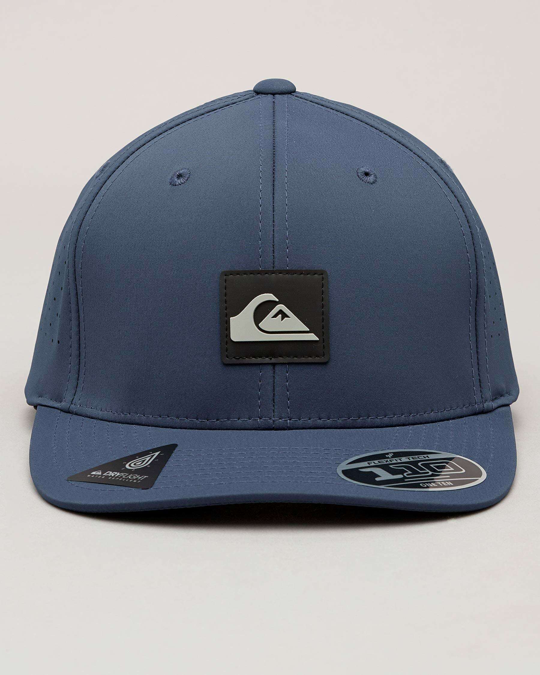 Shop Quiksilver Adapted Cap In Navy Blazer - Fast Shipping & Easy ...