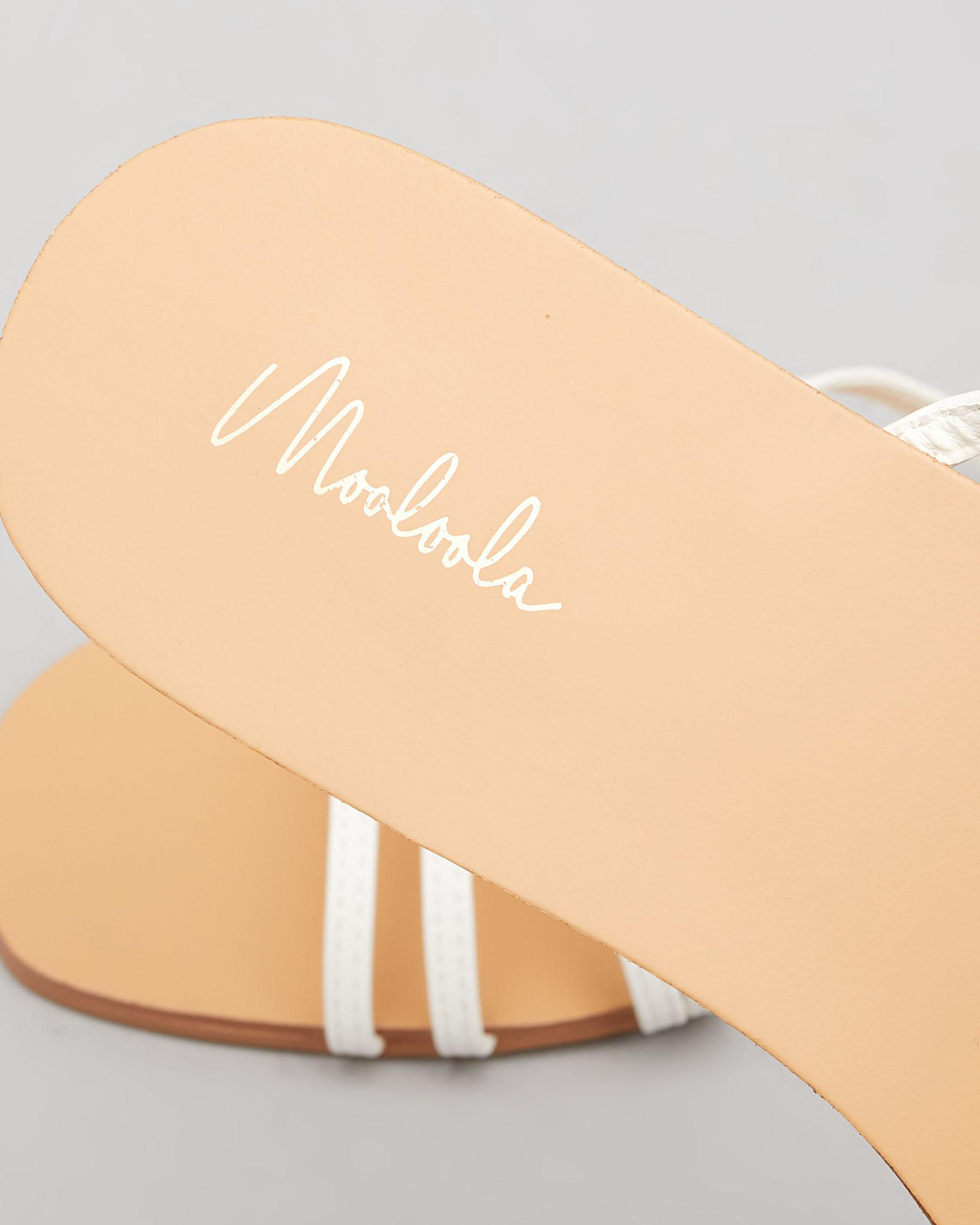 Shop Mooloola Brooklyn Sandals In White - Fast Shipping & Easy Returns ...