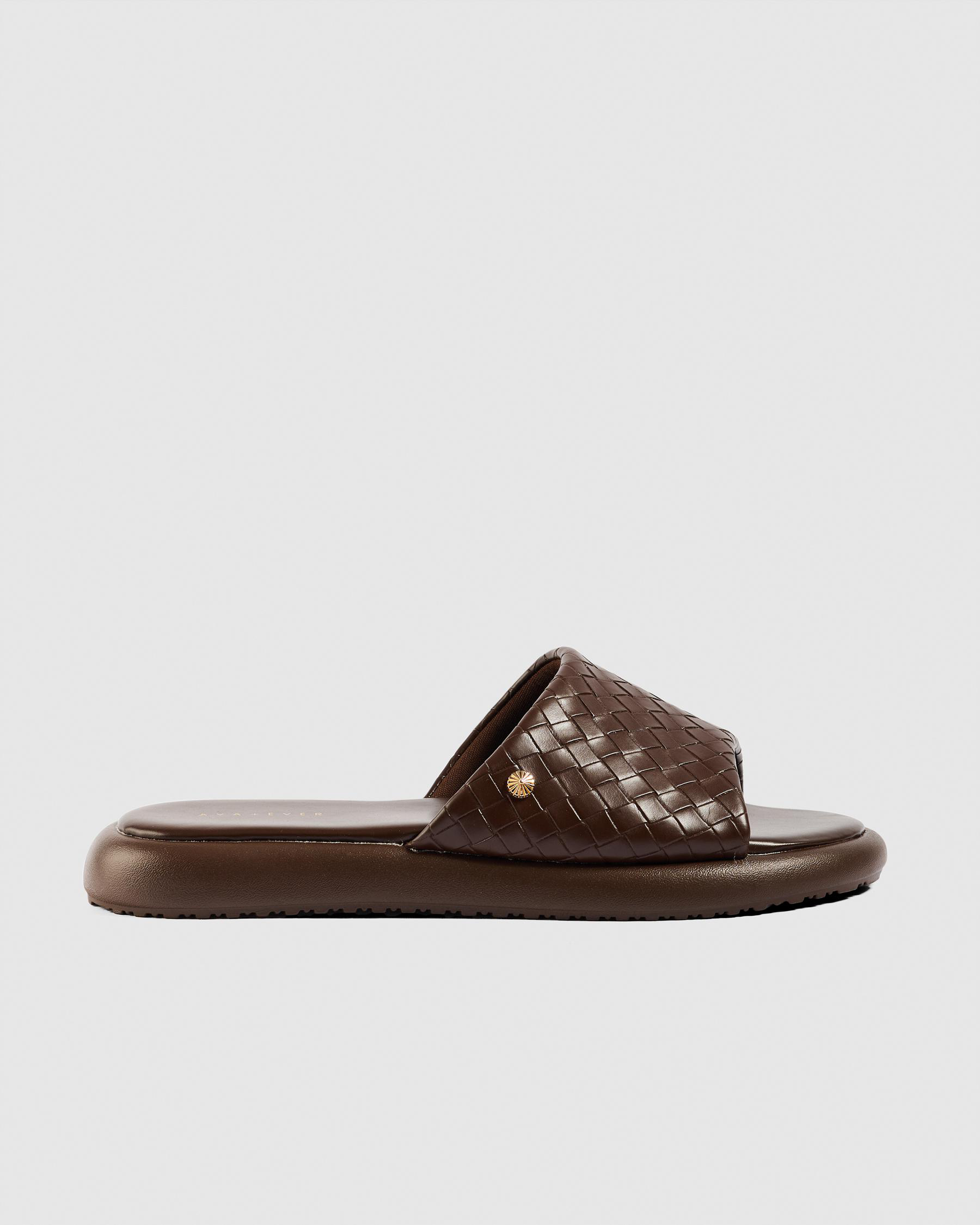 Ava And Ever Venezia Slides In Espresso - FREE* Shipping & Easy Returns ...