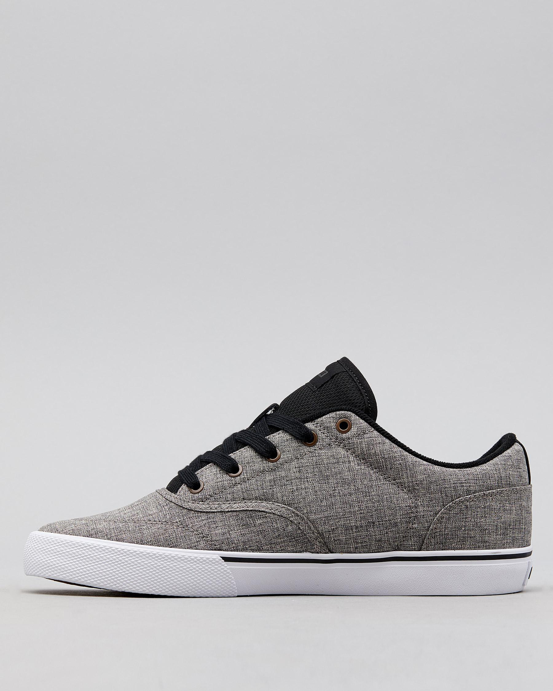 Shop Globe Tribe Shoes In Grey Chambray/copper - Fast Shipping & Easy ...